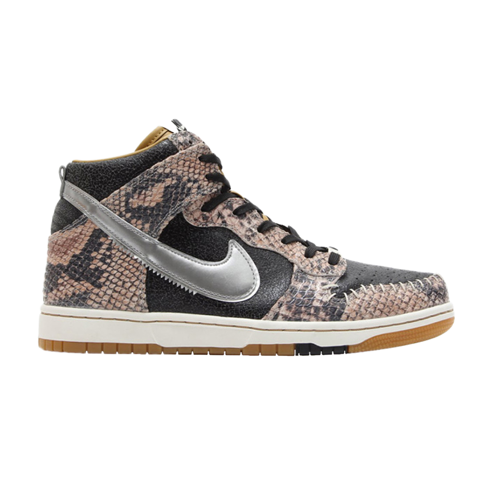 Nike Brown Snake Print High-Tops Buy Nike Wmns Dunk Sky Hi QS  main image 2