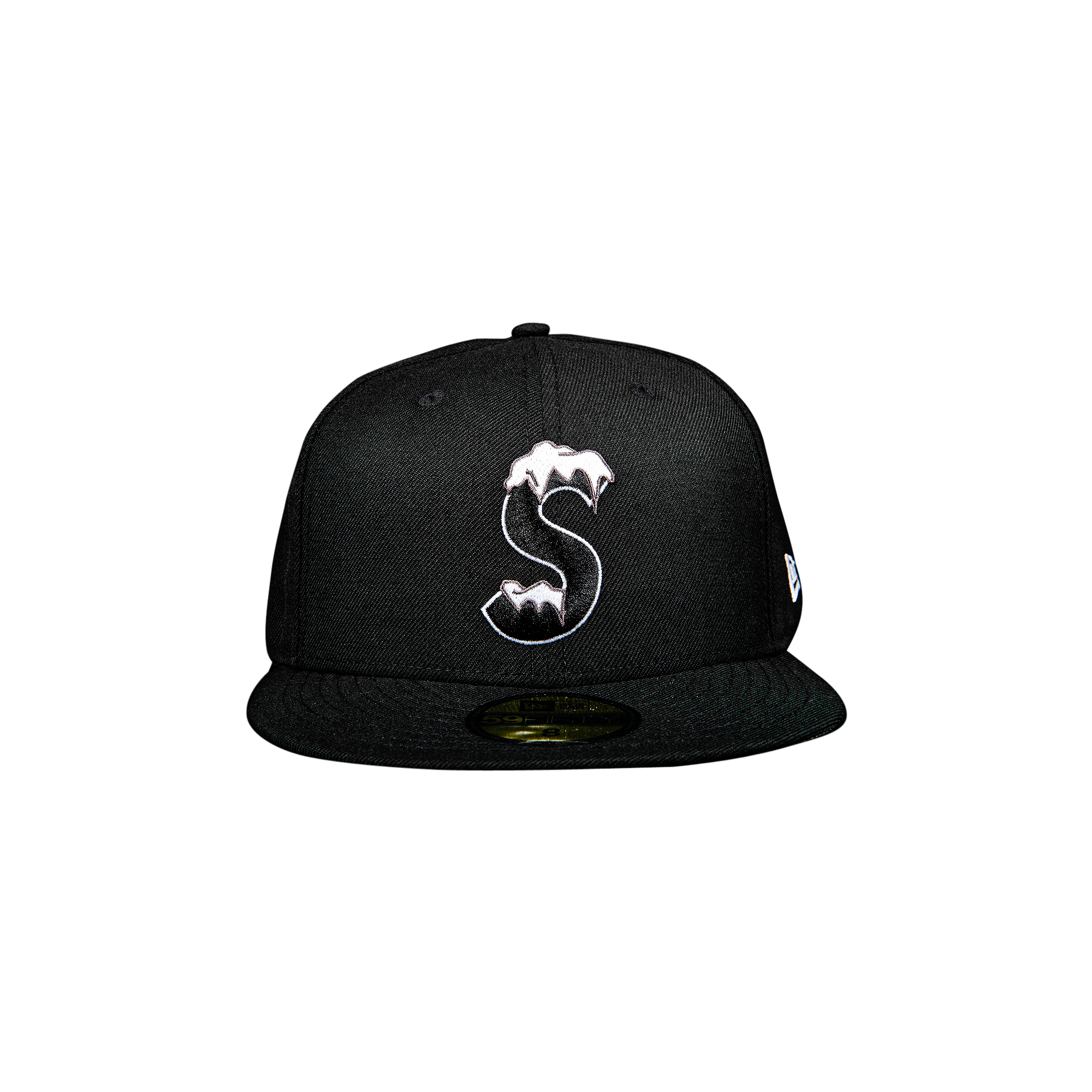 Supreme X New Era Piping Script Logo Cap - Grey | Editorialist