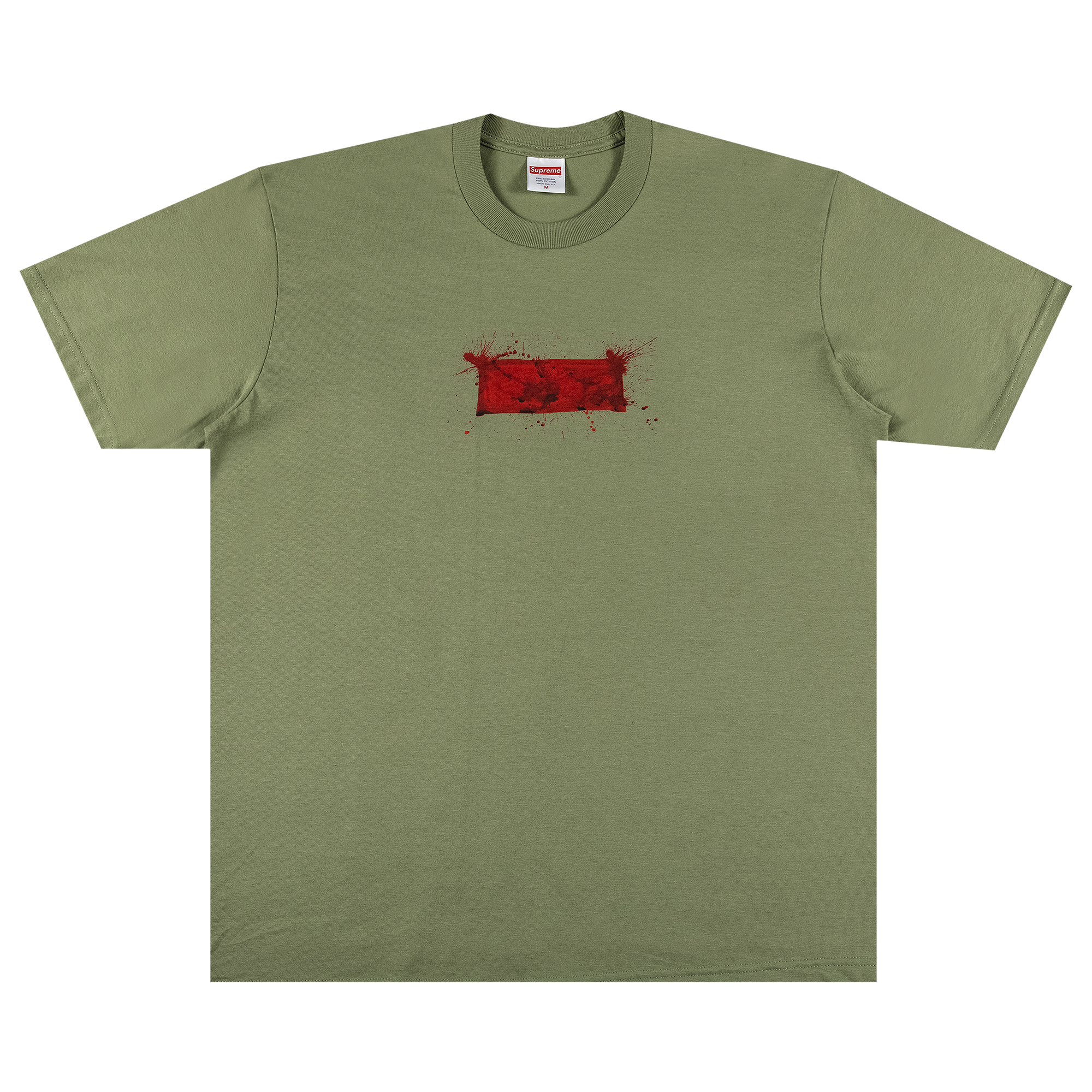 Supreme Small Box Long-Sleeve Tee 'Light Olive - Green | Editorialist