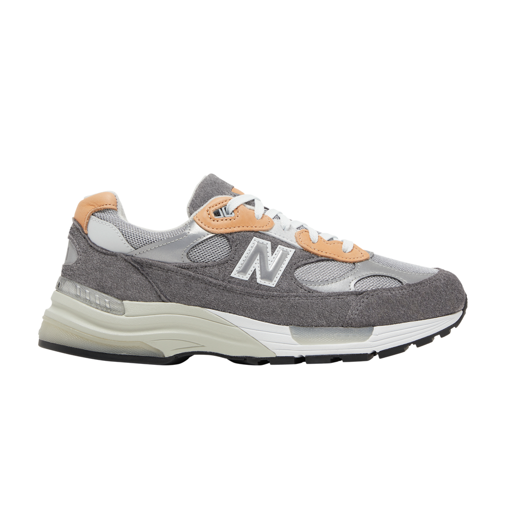 New Balance 992 Todd Snyder Sneaker - Tan/Duck Camo/Orange