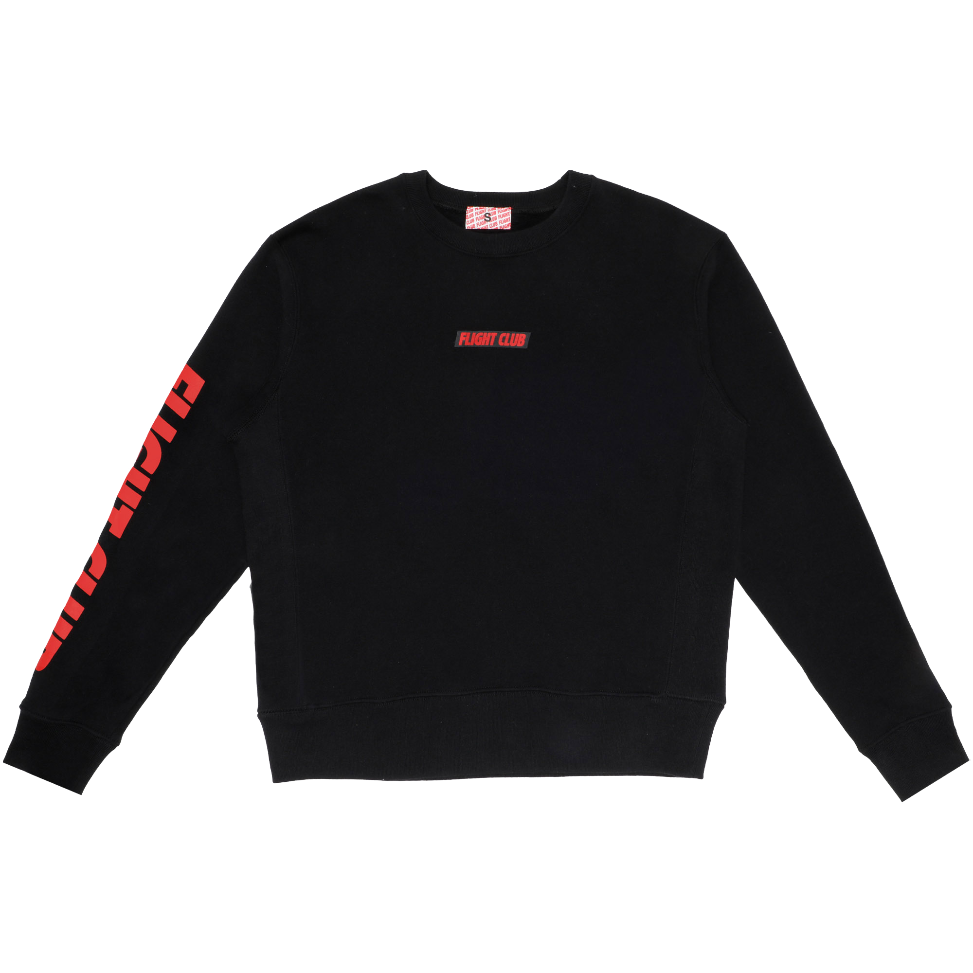 Supreme Cutout Logo Crewneck - Black | Editorialist