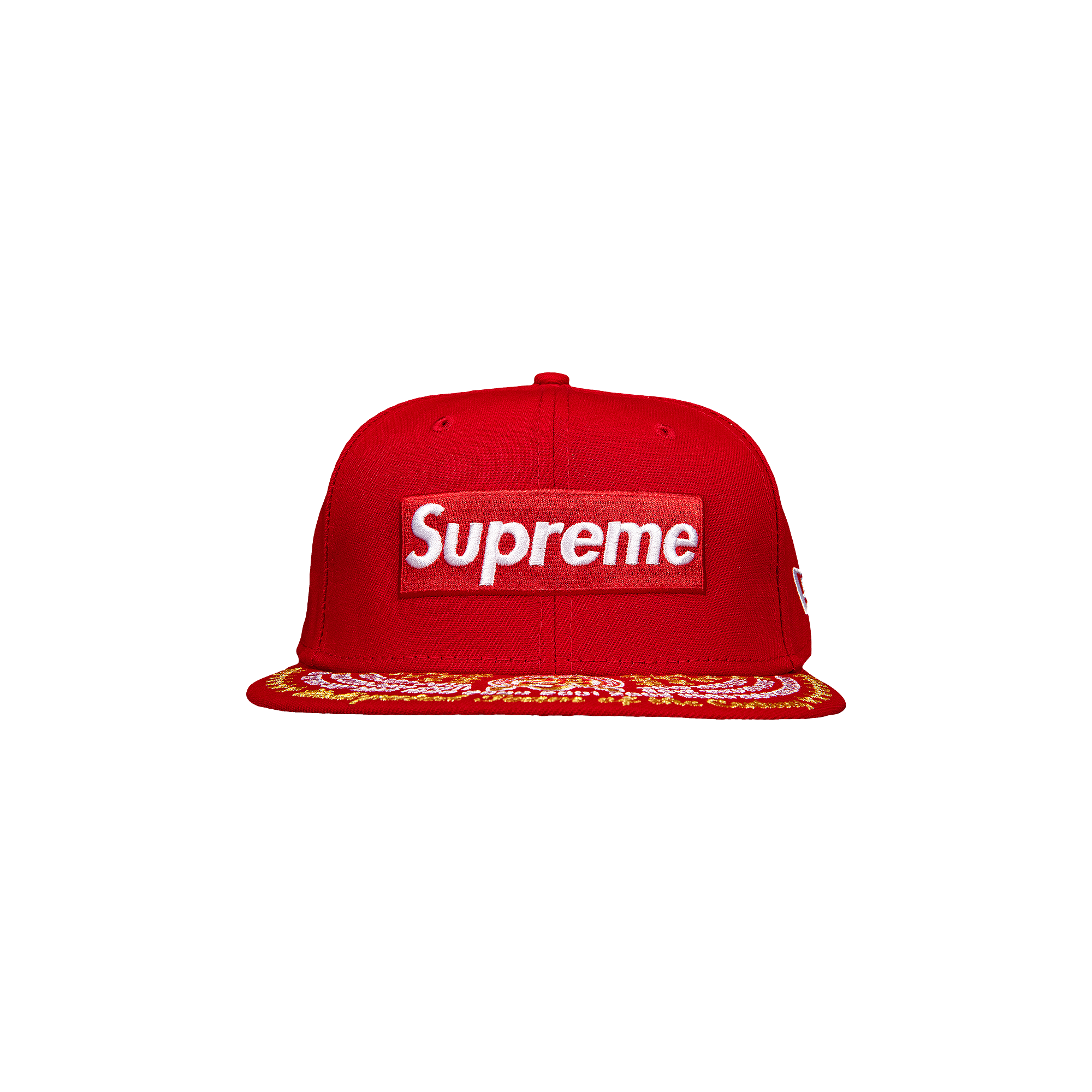 Supreme Undisputed Box Logo New Era Cap - Red | Editorialist