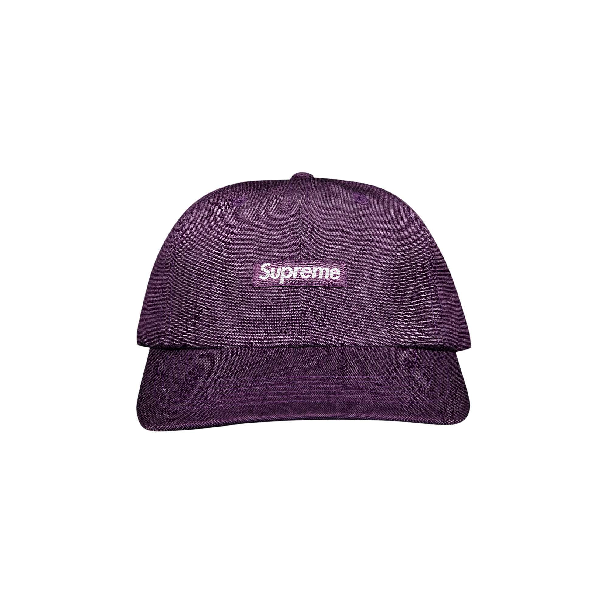 Supreme X Cordura Small Box 6-Panel Cap - Purple | Editorialist