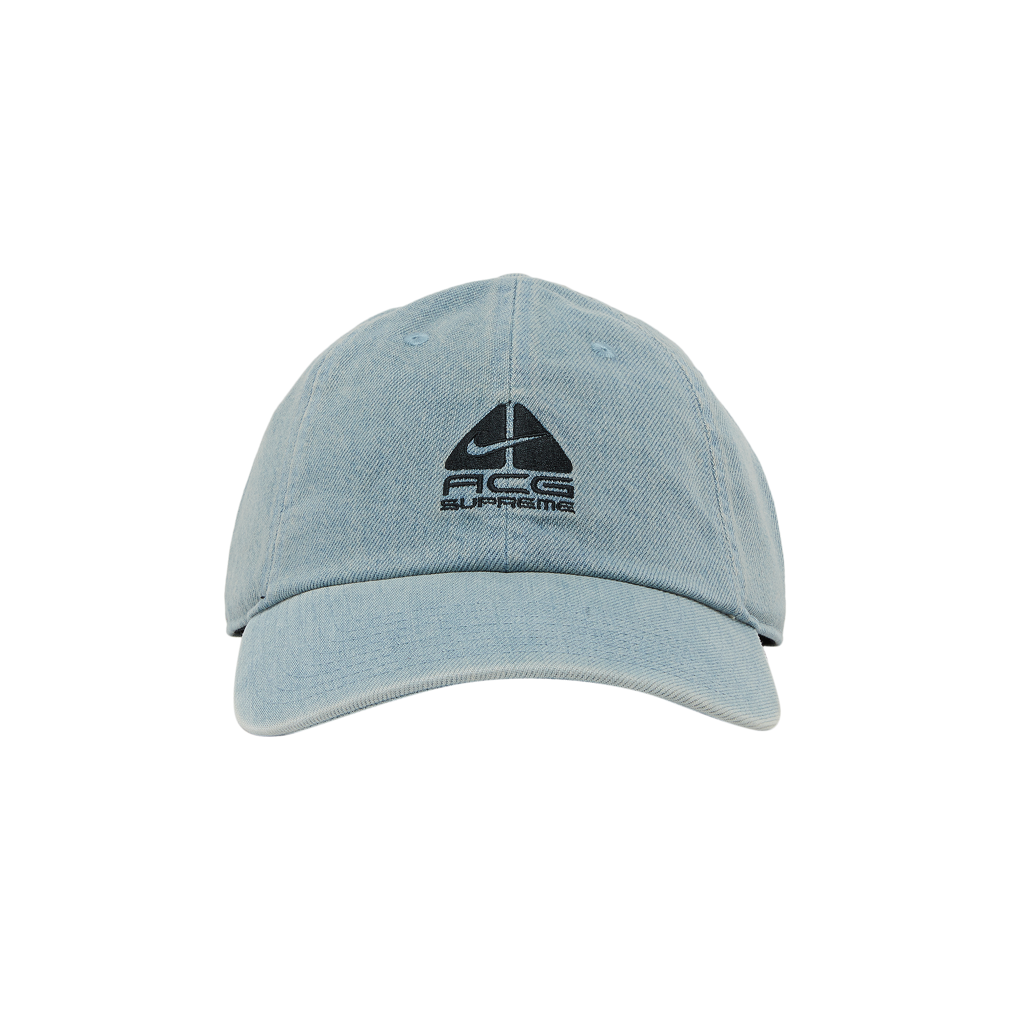 Supreme X Nike Acg Denim 6-Panel Cap - Blue | Editorialist
