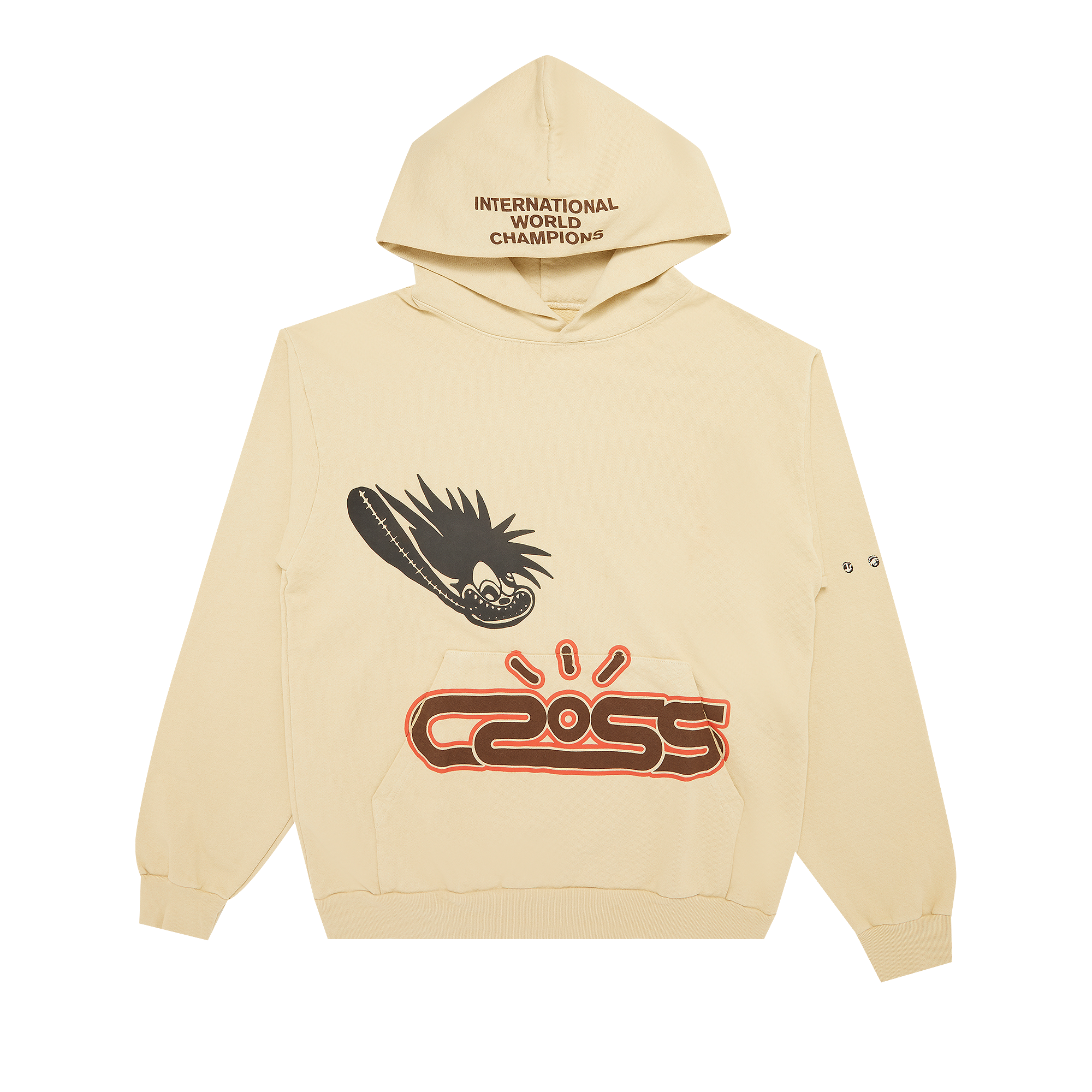 TRAVIS SCOTT Zip Hoodie - Brown | Editorialist