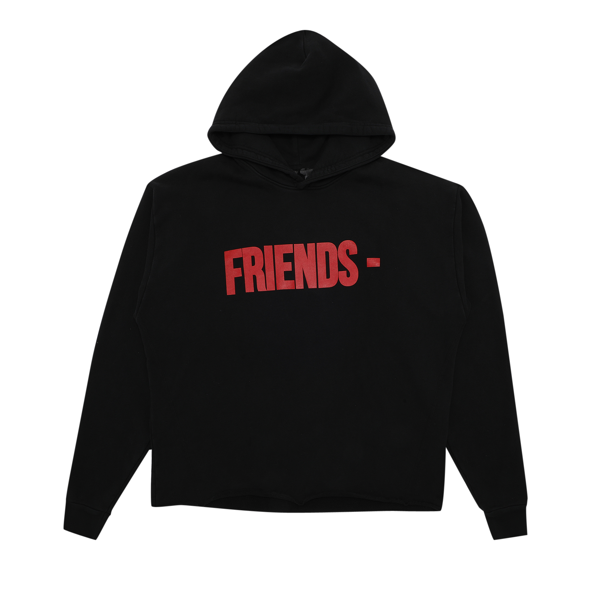 Vlone Friends Hoodie - Black | Editorialist