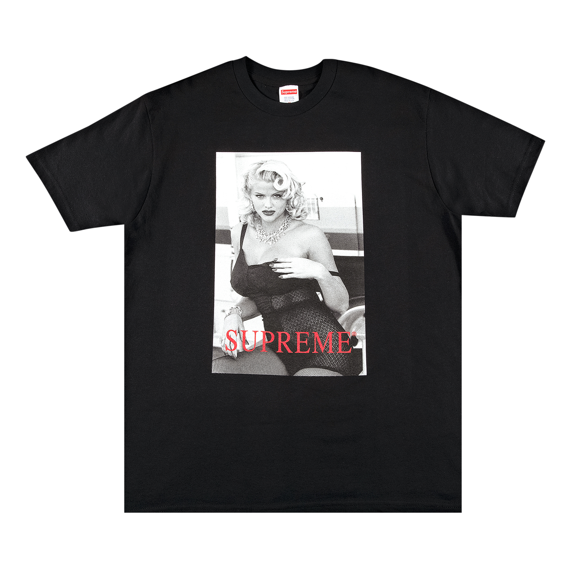 Supreme Anna Nicole Smith Tee - Black | Editorialist
