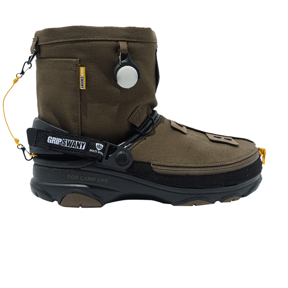 Crocs Grip Swany X Atmos X All-Terrain Clog - Black  display picture 3