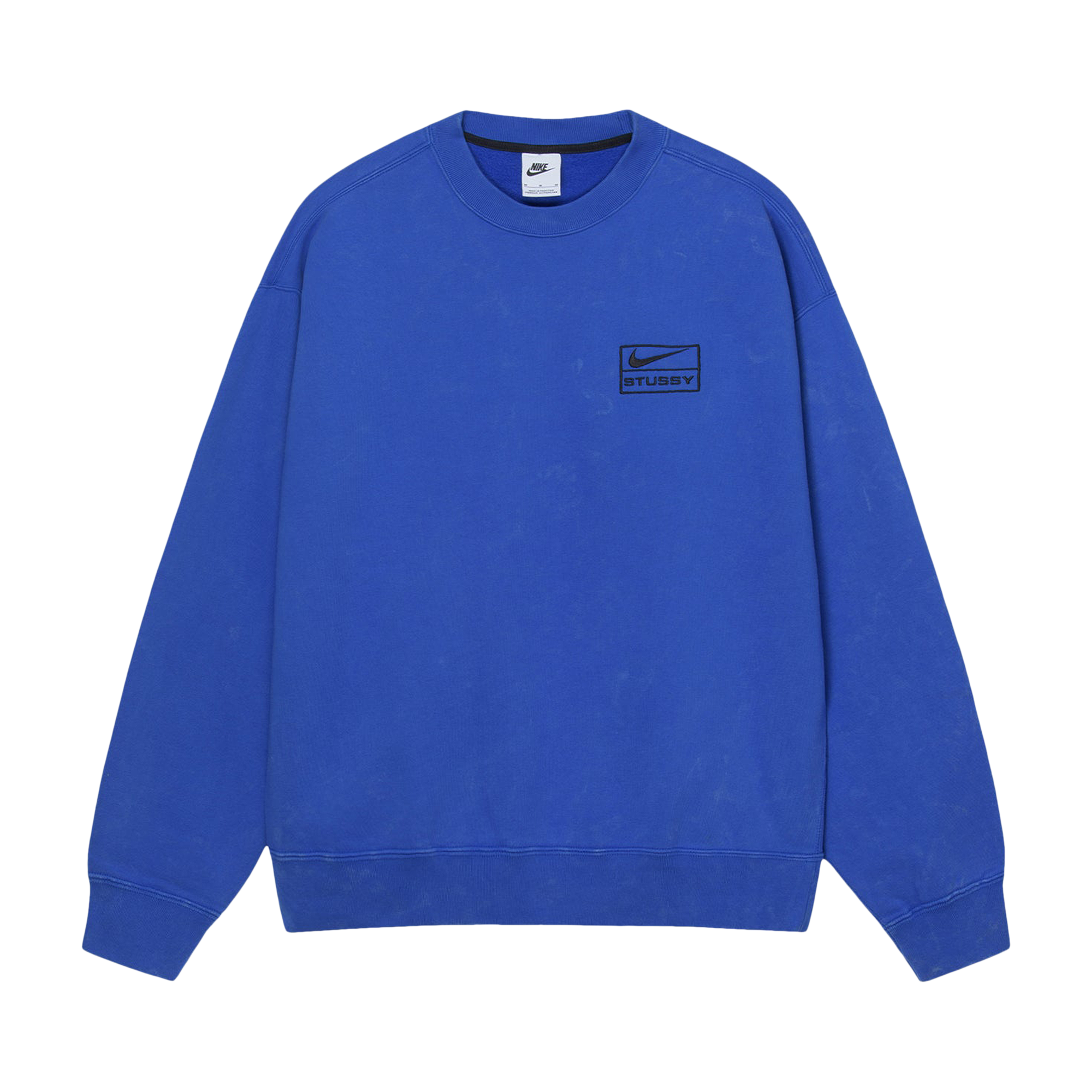 Nike X Stussy Nrg Zr Crew Fleece - Black | Editorialist