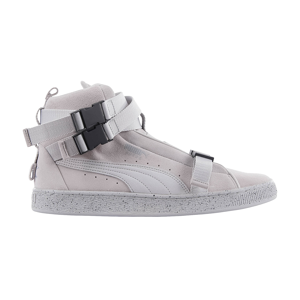 Puma The Weeknd X Suede Classic High-Top Sneakers - Grey