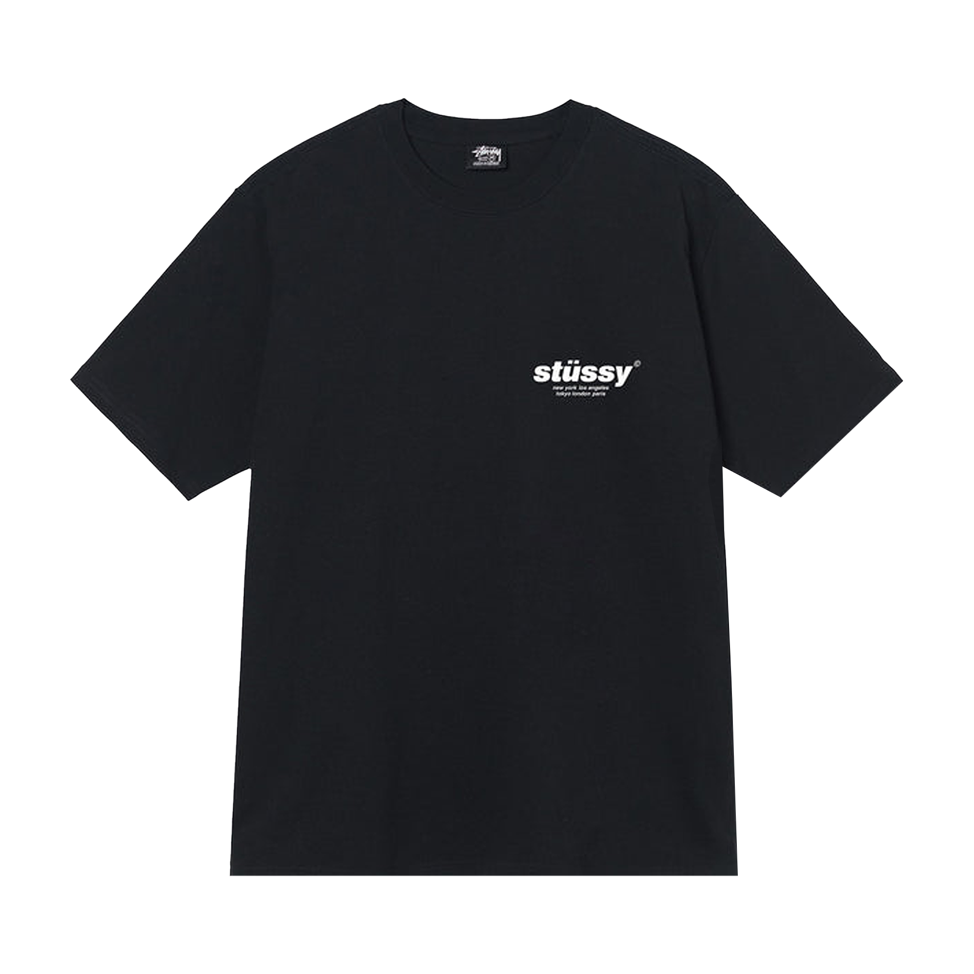 StüSsy Tuff Stuff Tee - Black | Editorialist