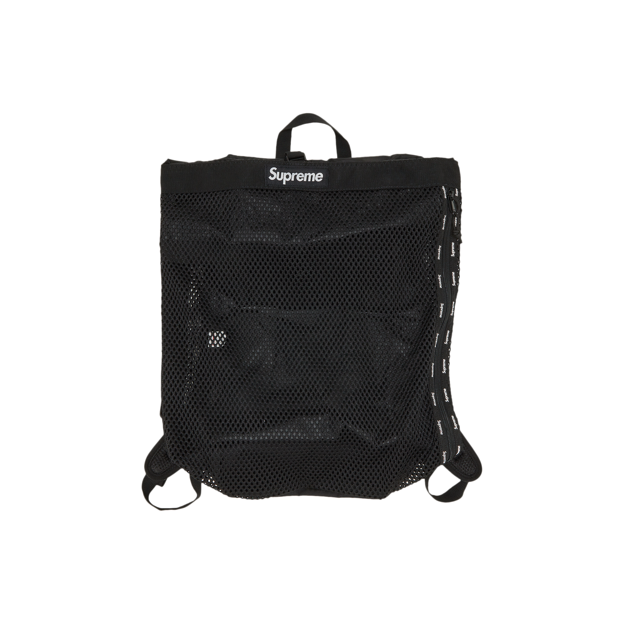 Supreme Mesh Backpack - Black | Editorialist