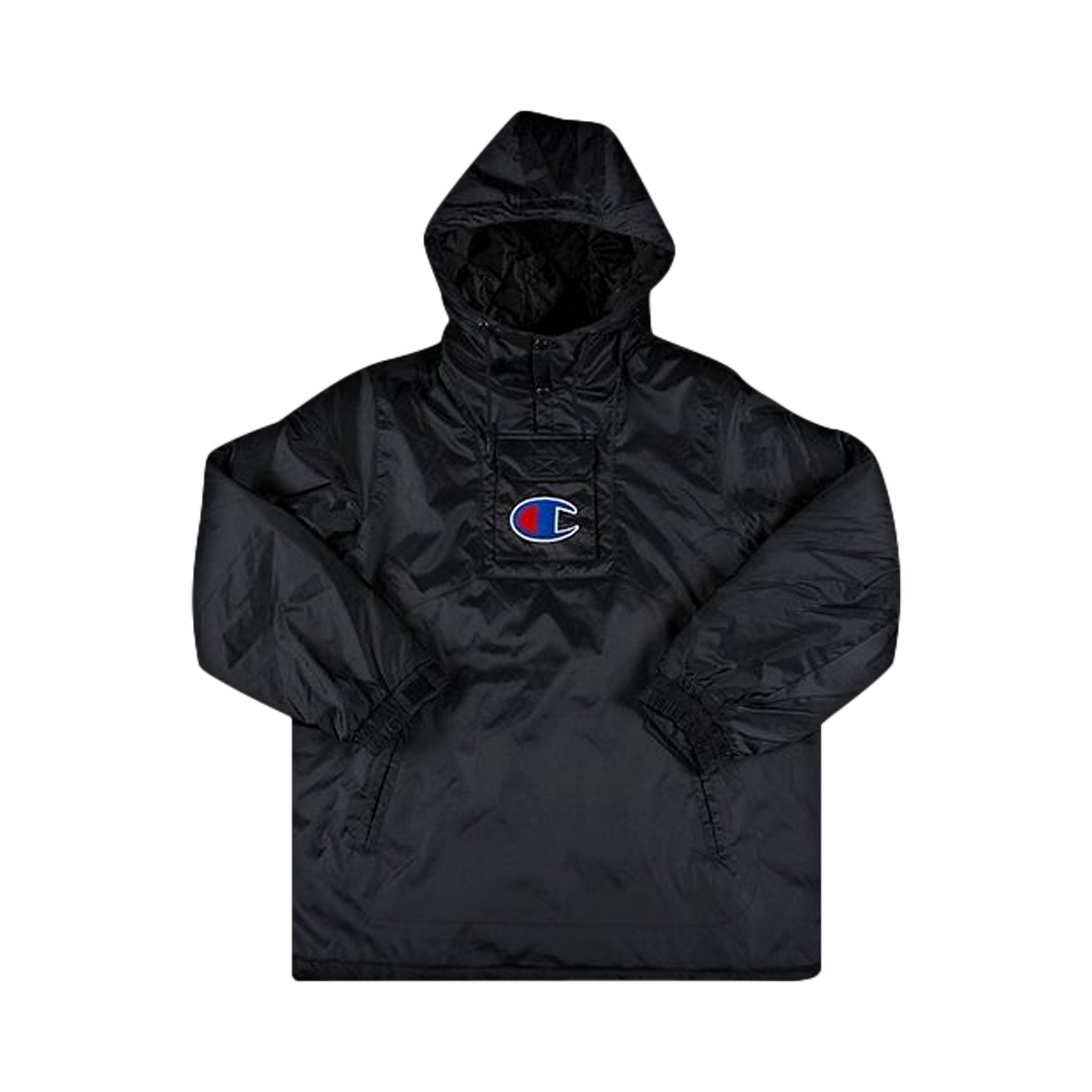 Supreme X Champion Pullover Parka - Black | Editorialist