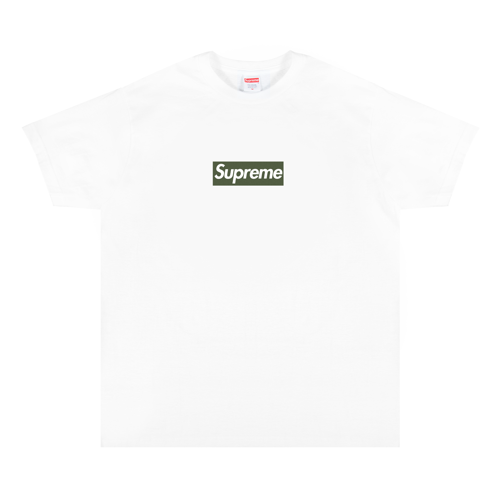 Supreme X Burberry Box Logo Tee - White | Editorialist