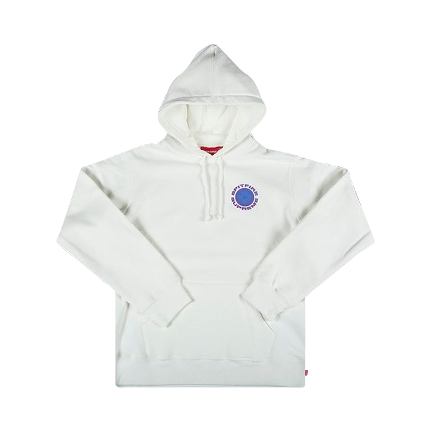 Supreme X Spitfire Hooded Sweatshirt - White | Editorialist