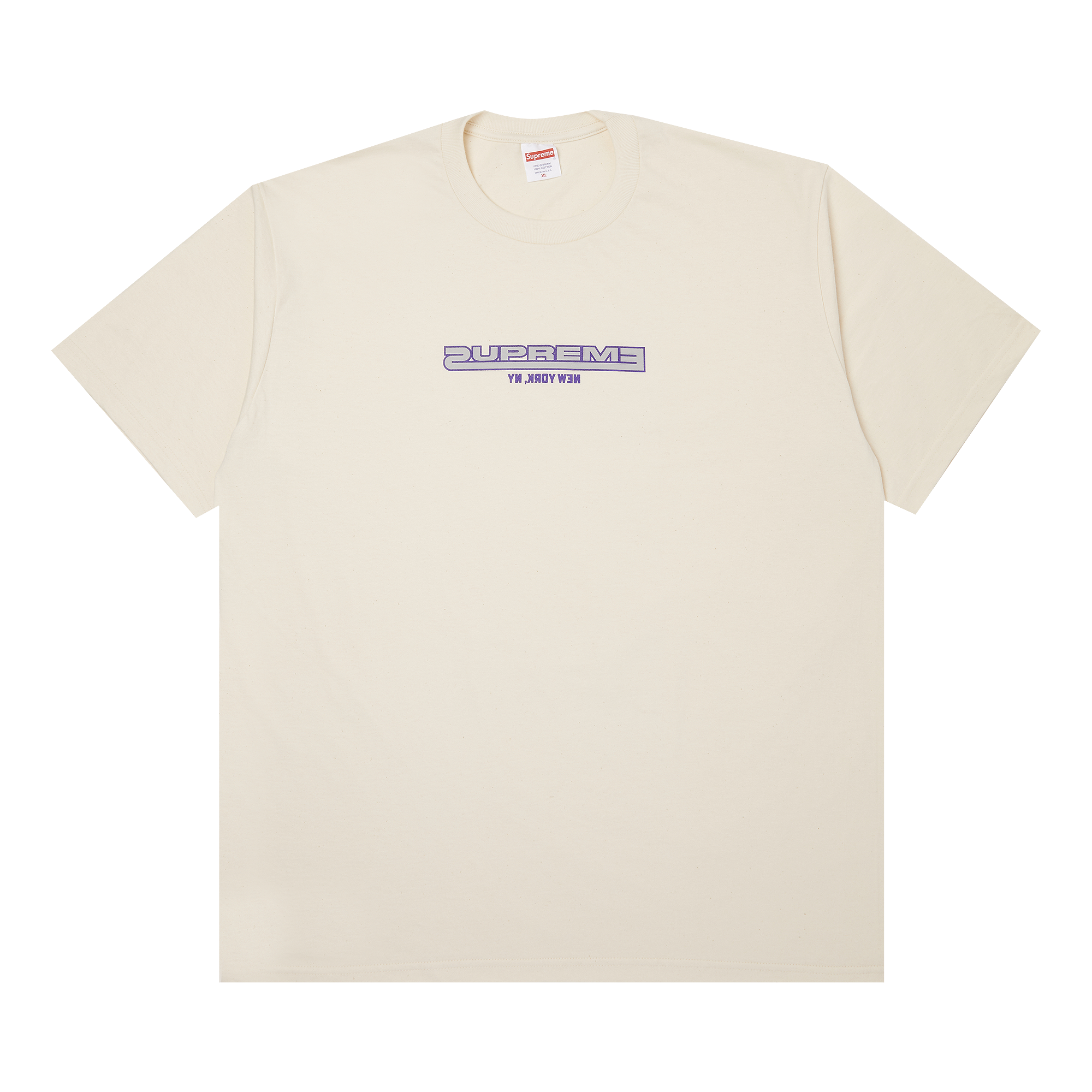 Supreme Handstyle Tee 'Natural - Cream | Editorialist