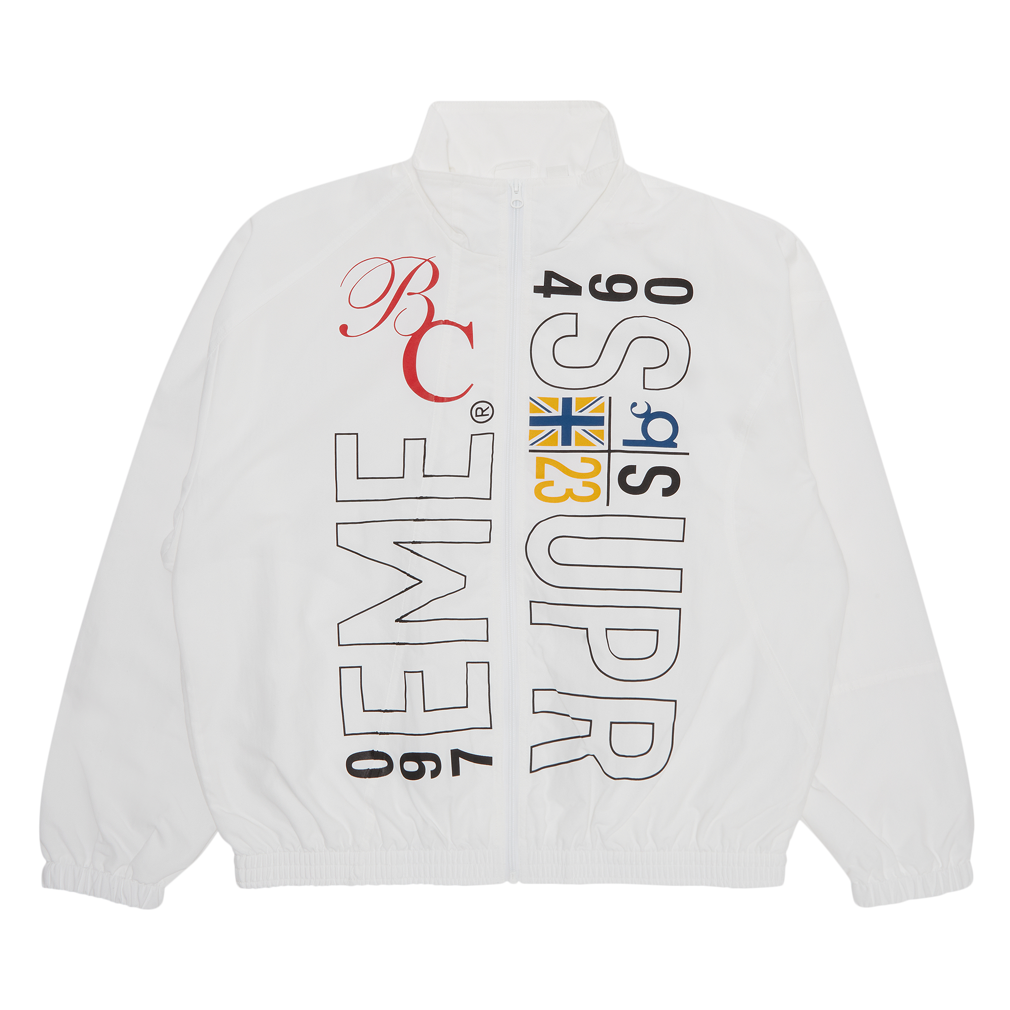 Supreme X Bernadette Corporation Track Jacket - White | Editorialist