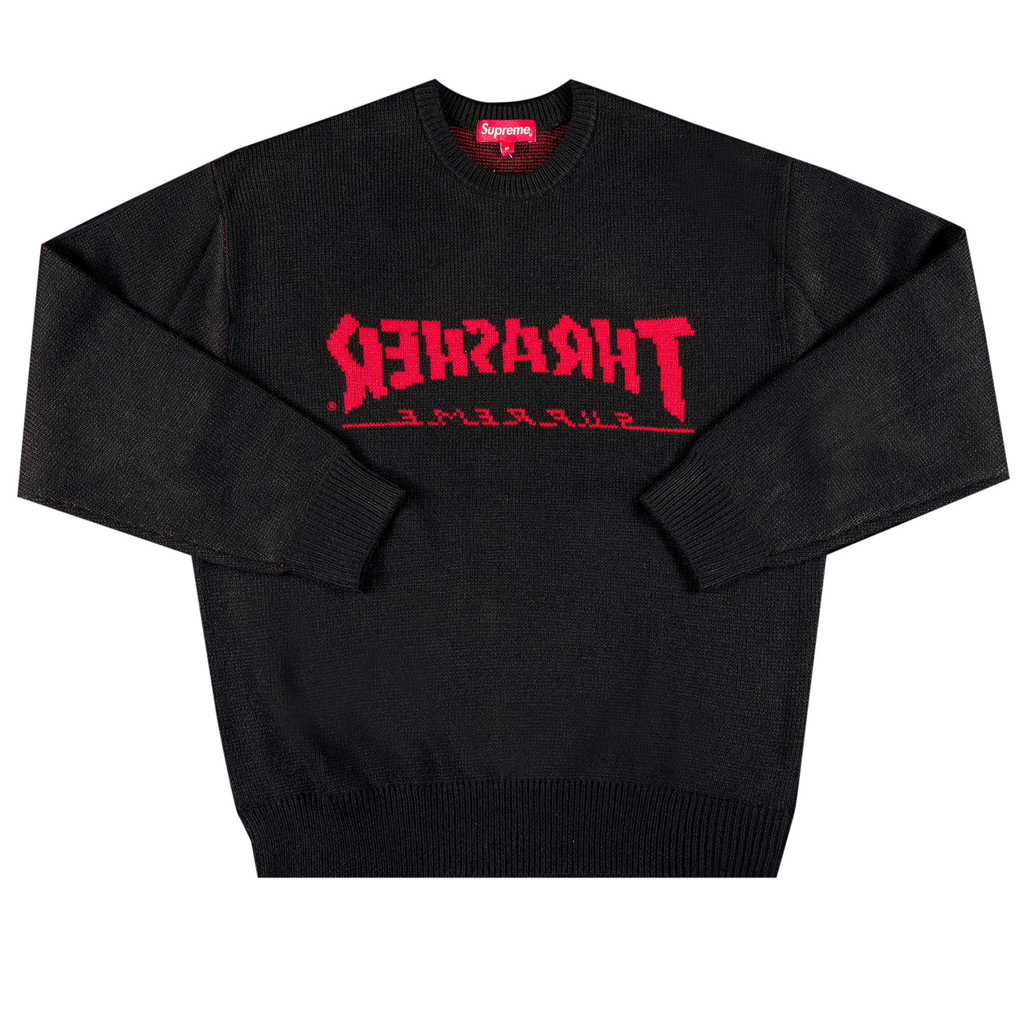 Supreme Thrasher Sweater - Black | Editorialist