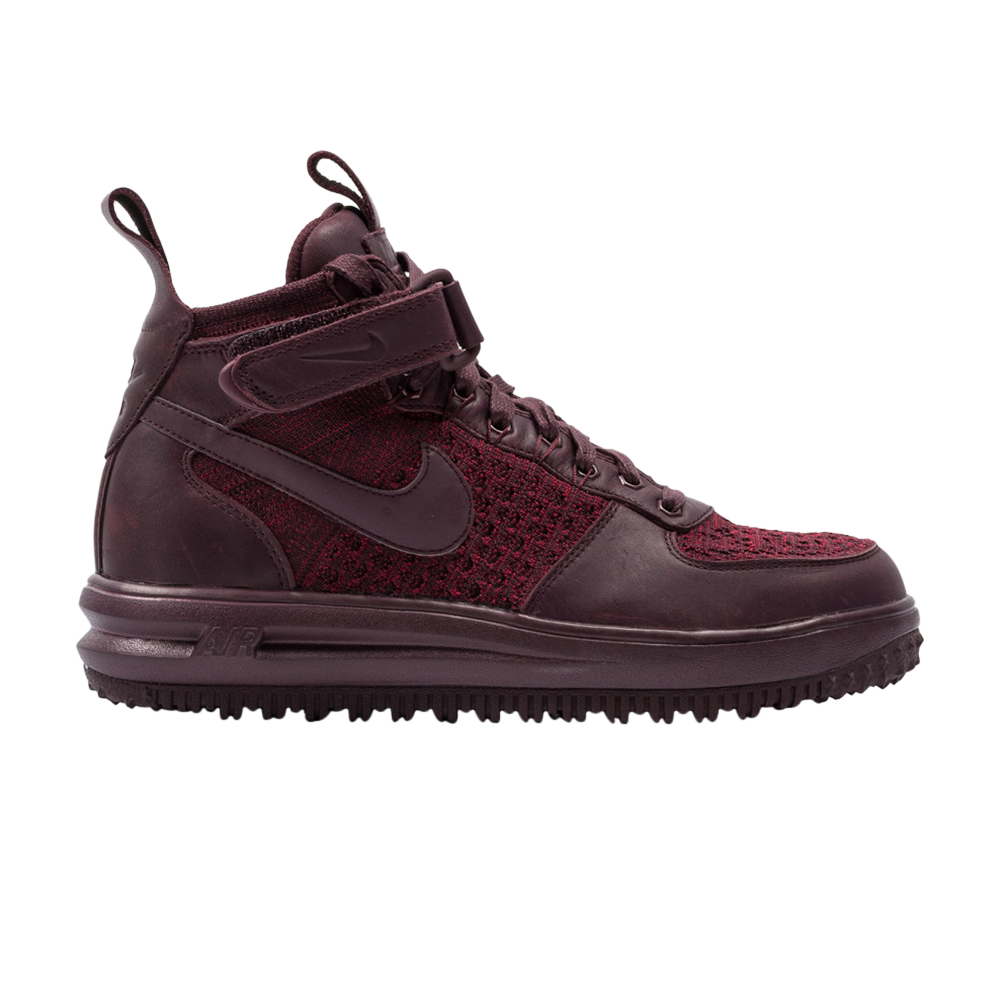 Nike Lunar Force Flyknit Workboot Red Editorialist