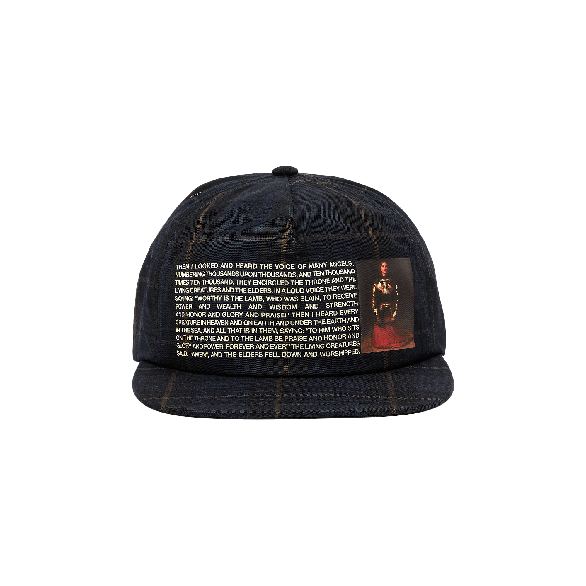 Supreme Joan Of Arc 5-Panel Cap - Blue | Editorialist