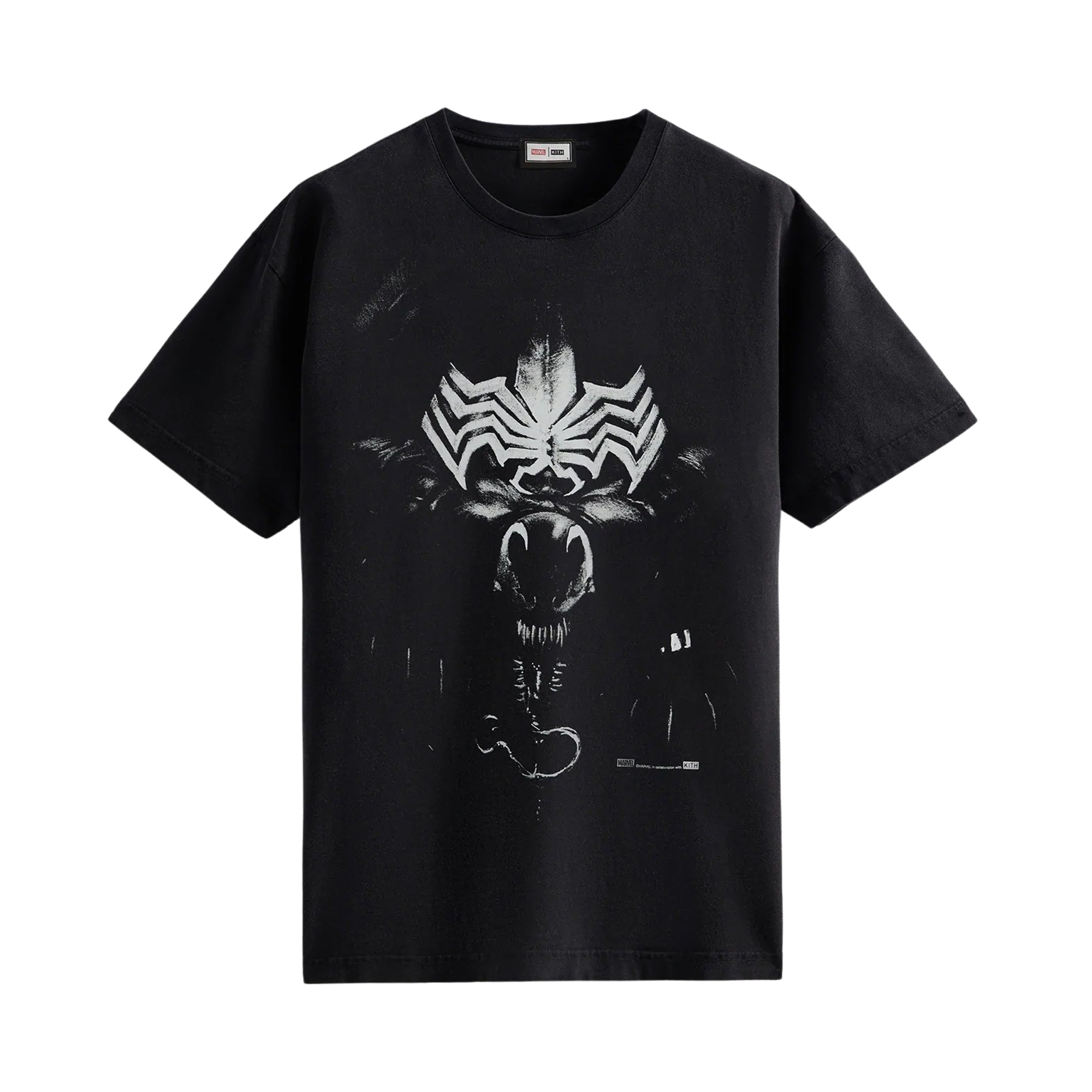 Kith For Spider-Man Avengers Vintage Tee In Black | Editorialist