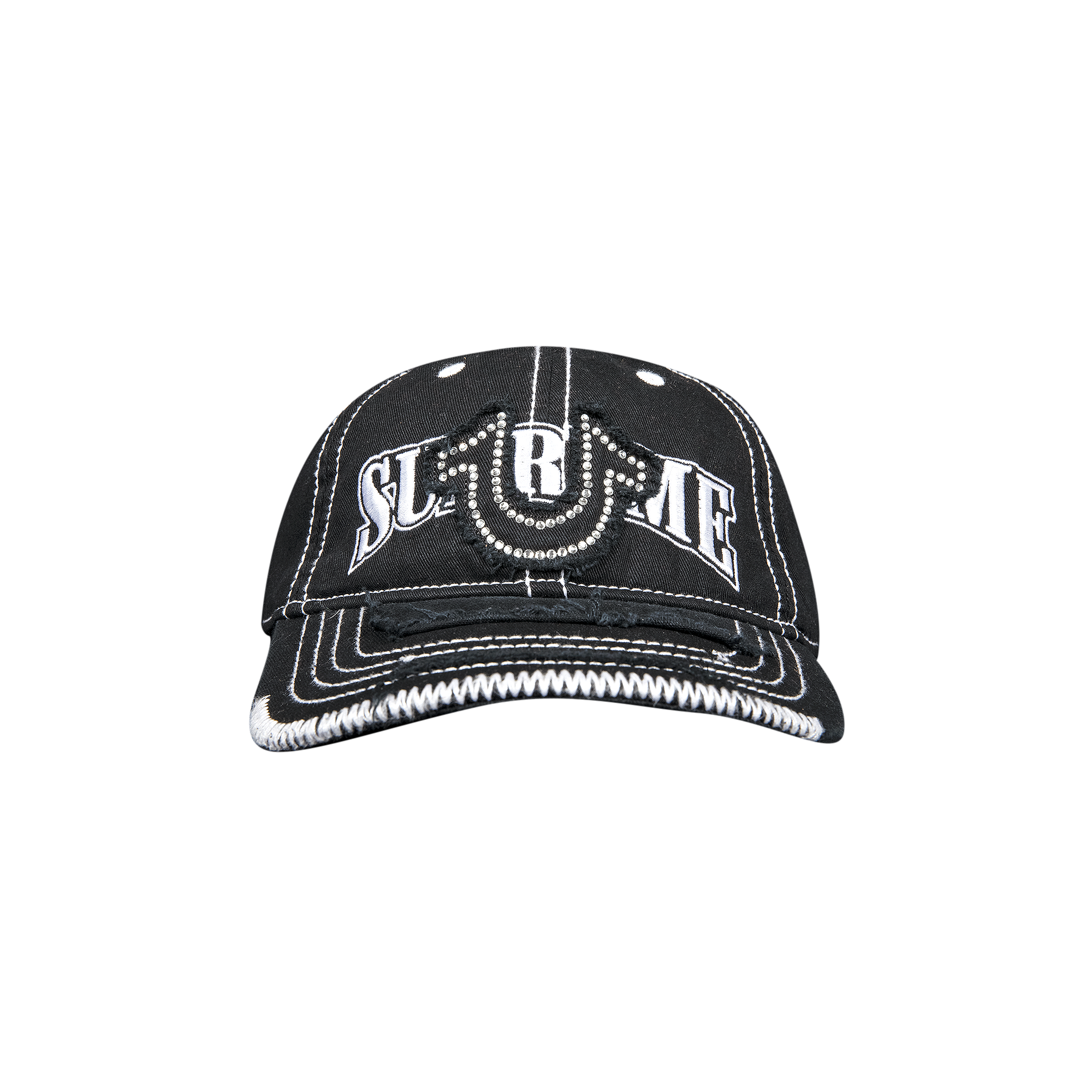 Supreme X True Religion 6-panel Cap - Black | Editorialist