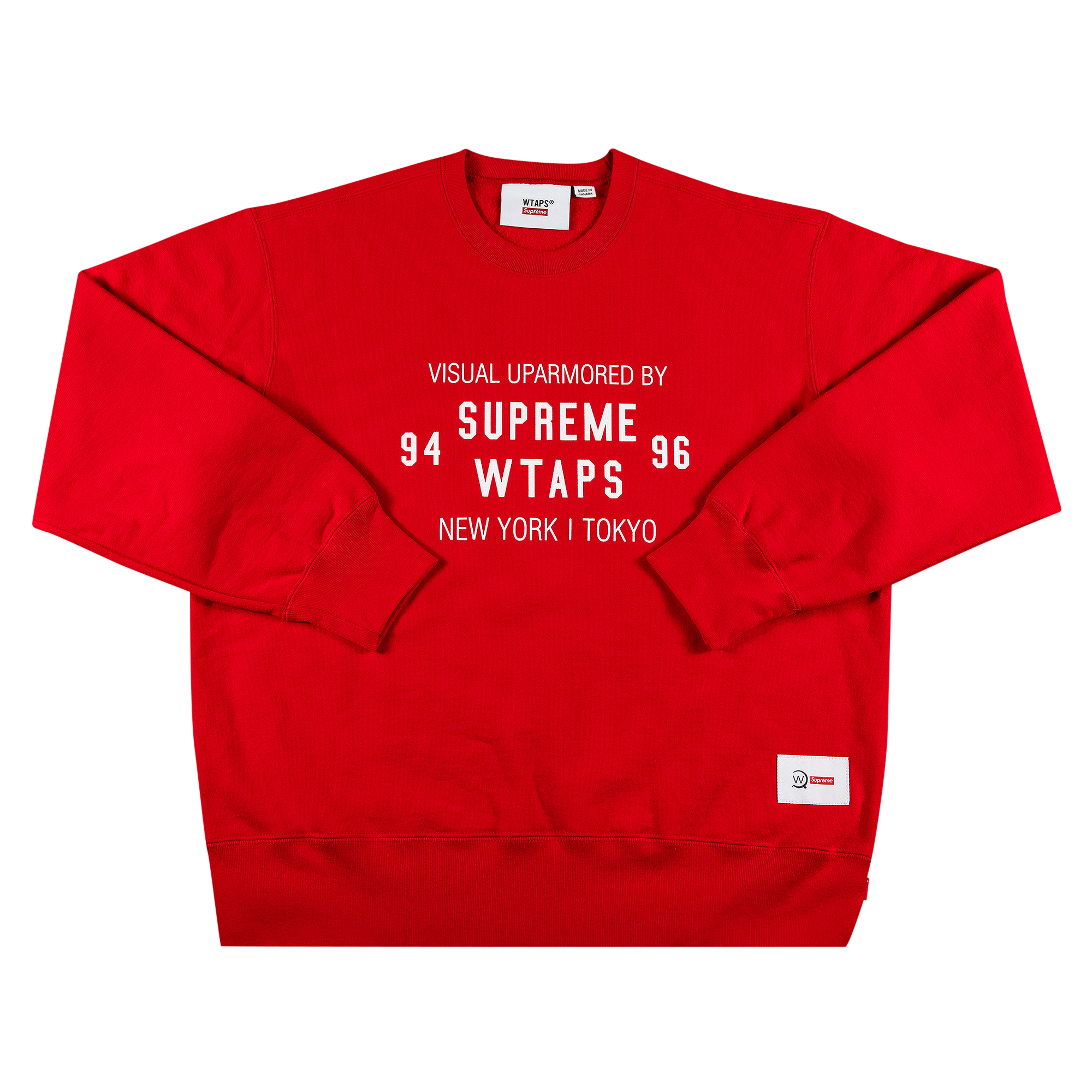 Supreme X Wtaps Crewneck - Black | Editorialist