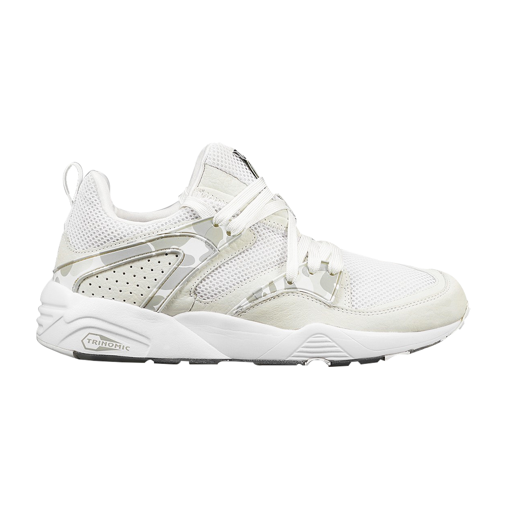 Puma A Bathing Ape X Blaze Of Glory Sneakers - White  display picture 3
