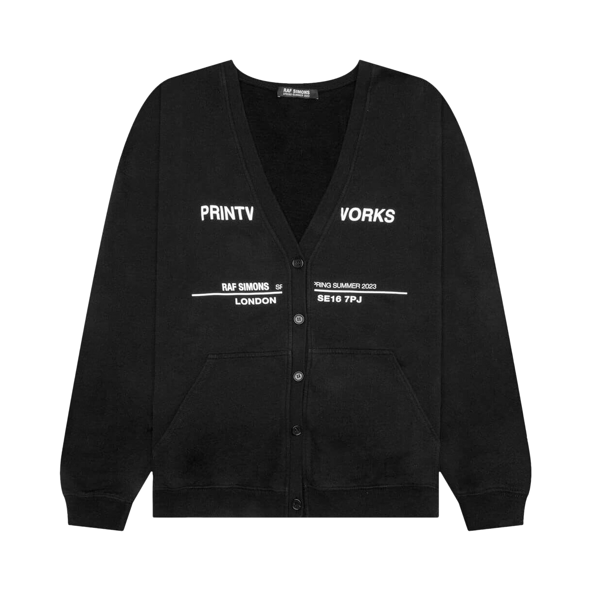 Paris Saint-Germain X 3.Paradis Tour Eiffel Cardigan - Black