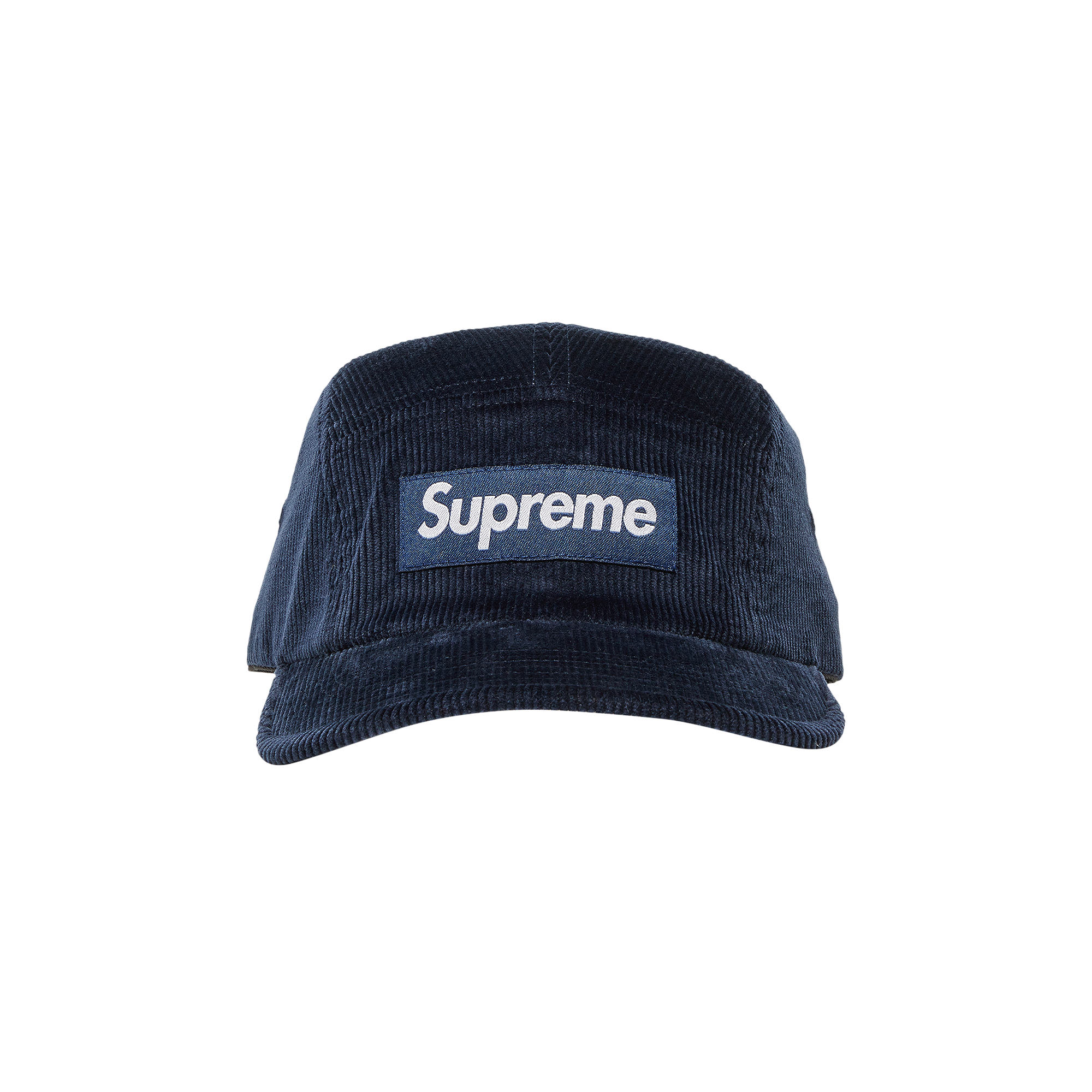 Supreme Corduroy Camp Cap - Blue | Editorialist