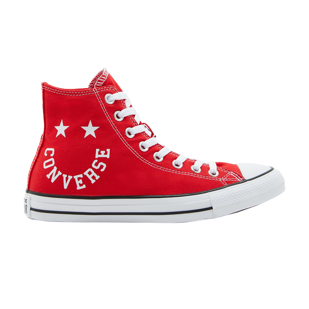 Converse Chuck Taylor All Star High Top Sneakers Red Editorialist