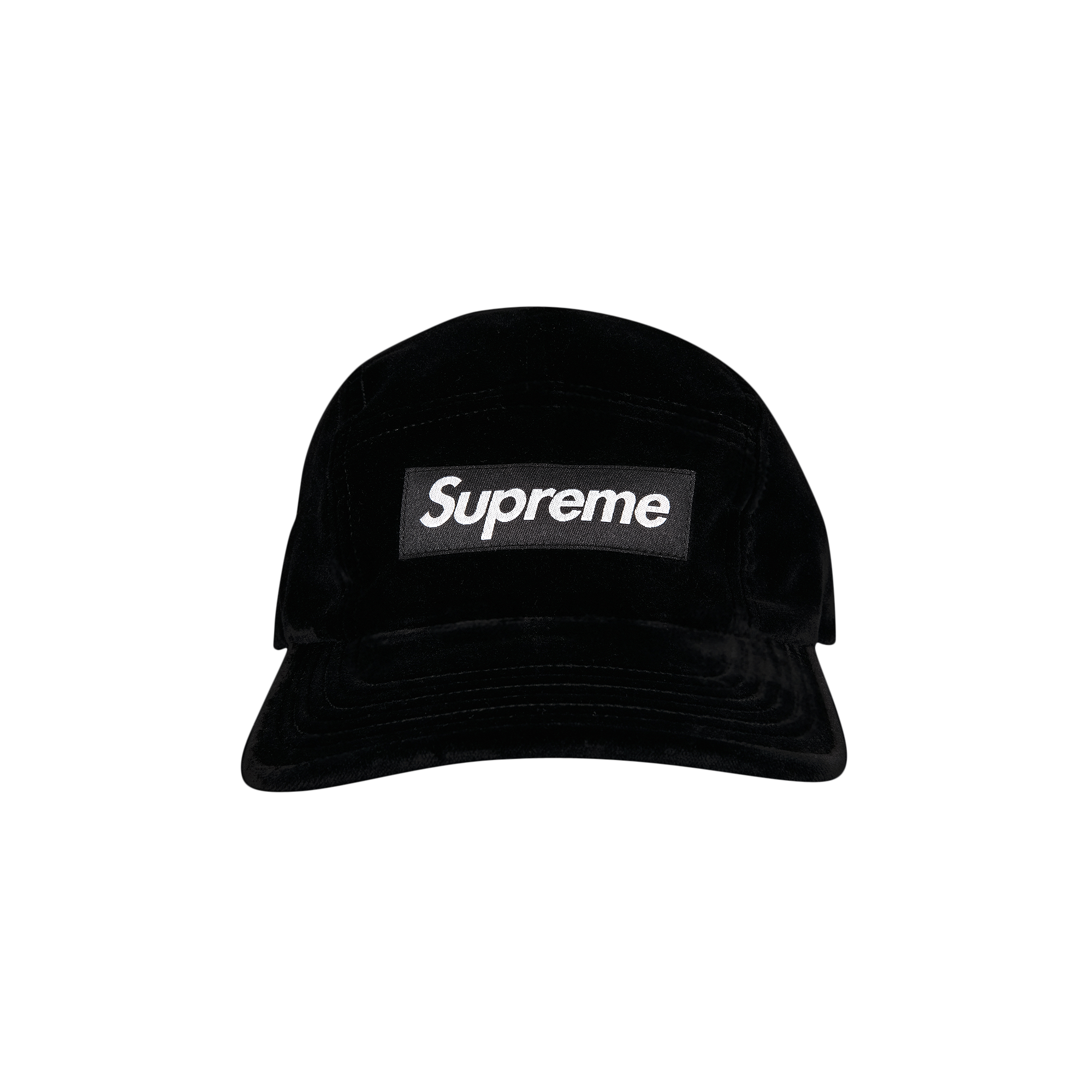 Camo Camp Black Supreme Velvet Cap Supreme Crushed Velvet Camp Cap