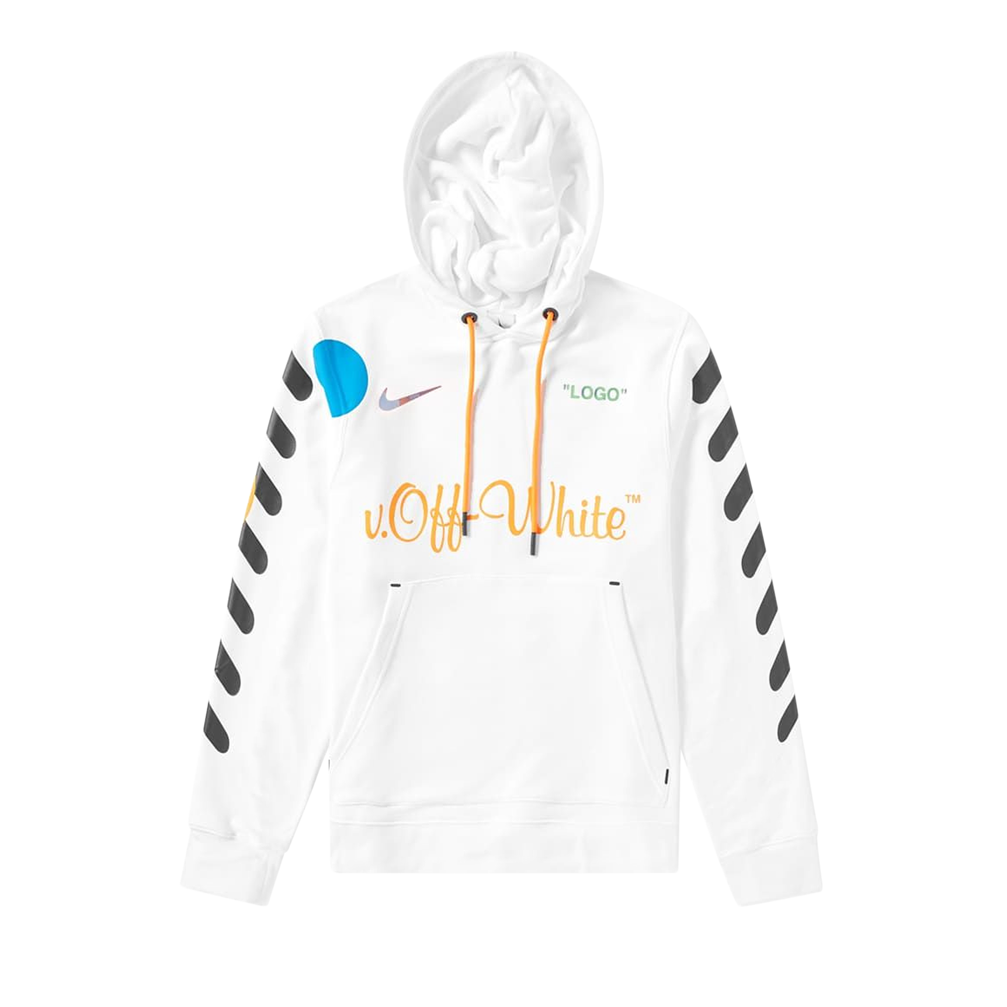 Nike Off-White X Jordan Sweatshirt Hoodie - Sail | Editorialist