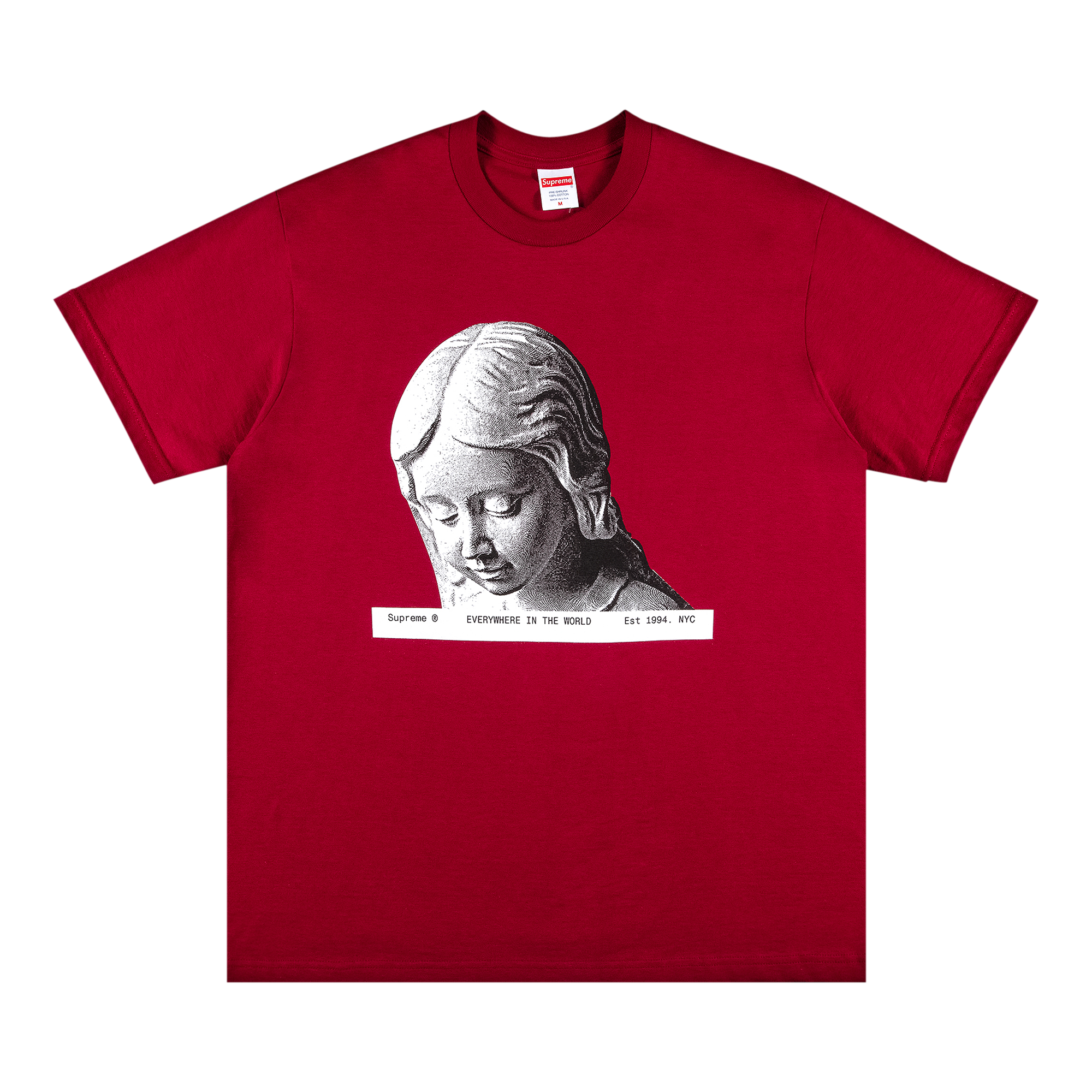 SUPREME anna nicole smith tee 'red'