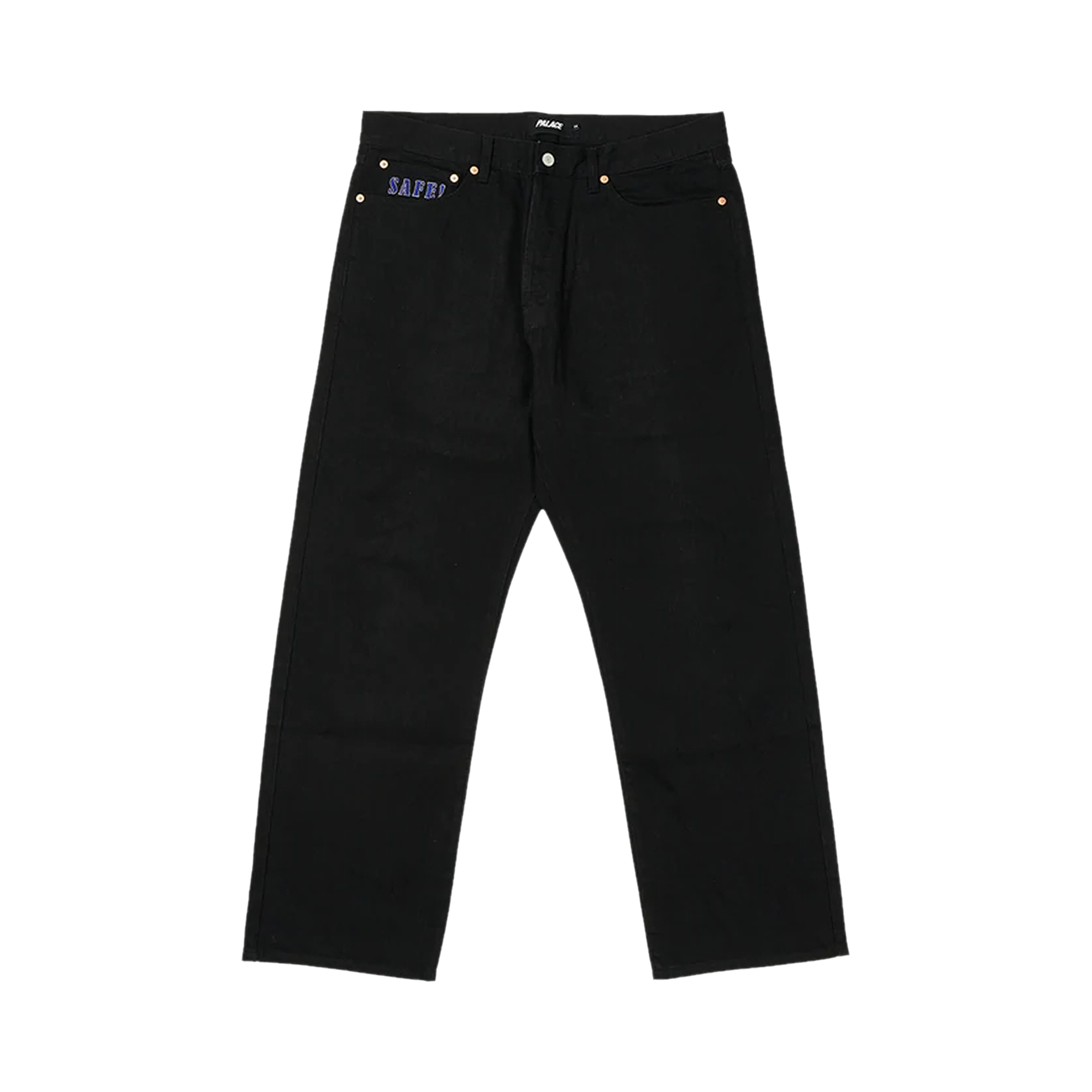 Palace P100 SUPER BAGGY JEAN Black 34 スケートボード Palace p100