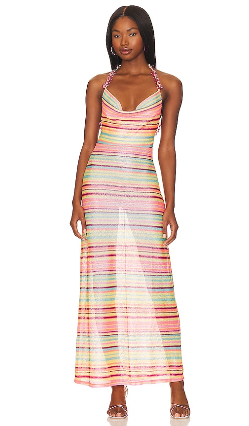 For Love Lemons Eros Midi Dress In Pink 71% Off Editorialist