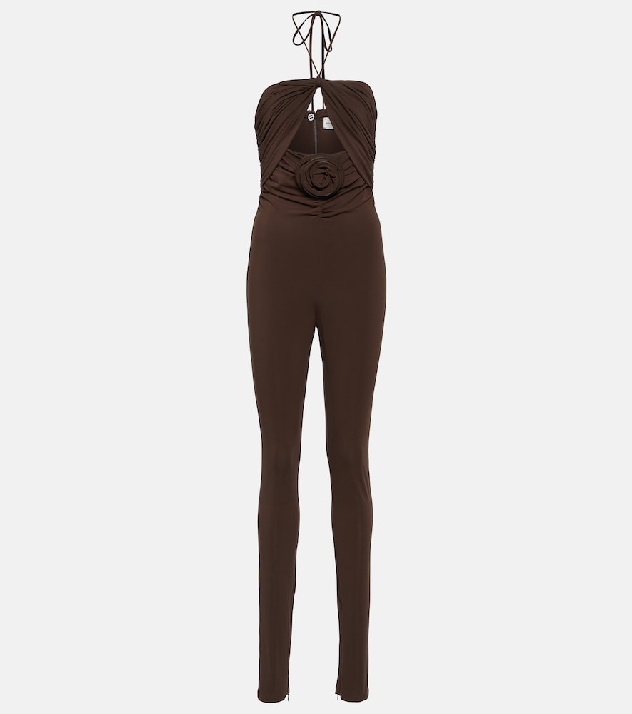 MARINE SERRE moon-print jersey leggings
