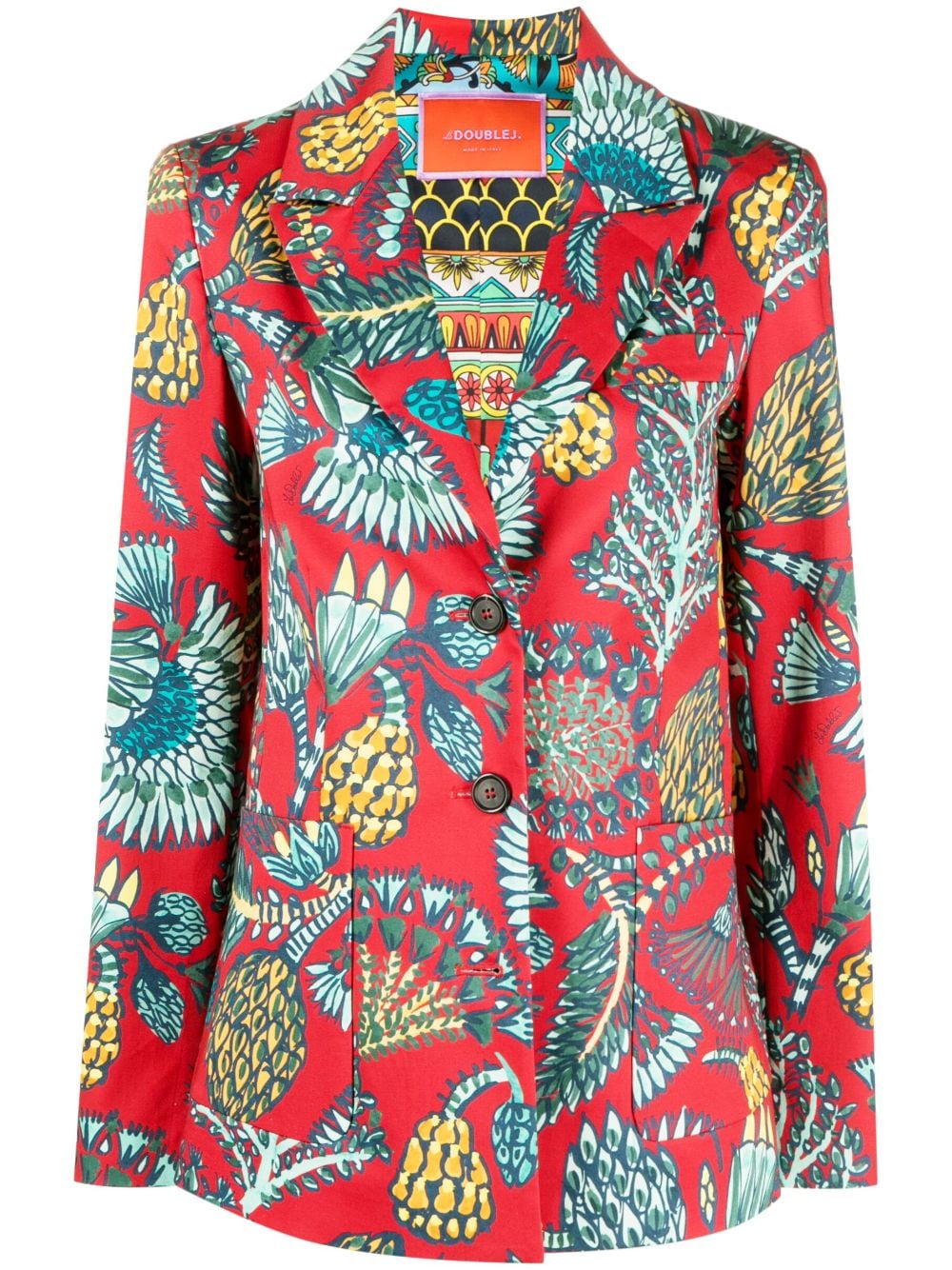 LA DOUBLEJ La DoubleJ 24/7 Floral-Print Blazer
