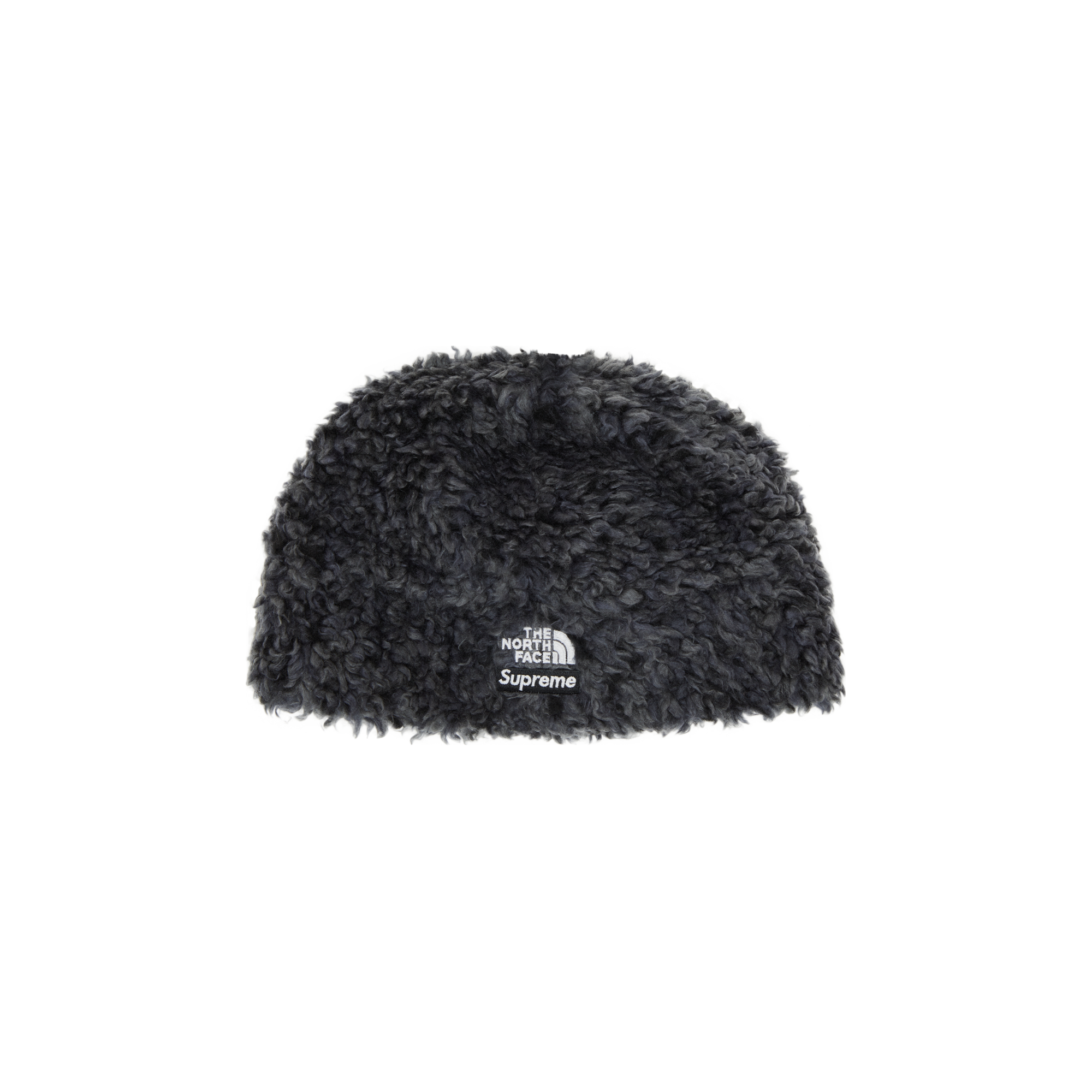 Supreme X The North Face High Pile Fleece Beanie - Black