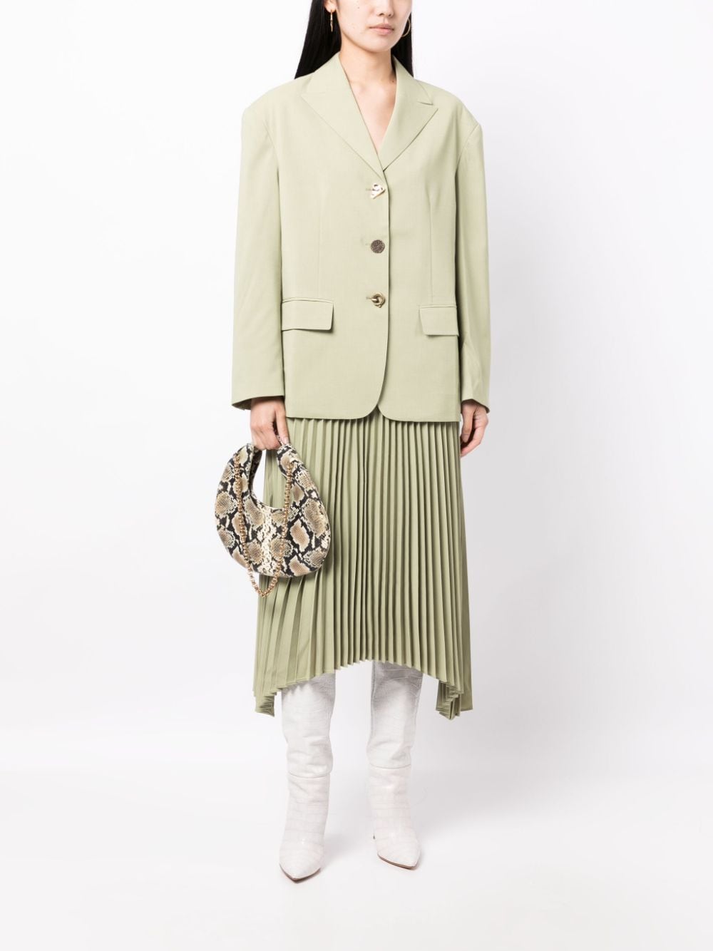 REJINA PYO Rejina Pyo Dilan Pleated Midi Skirt