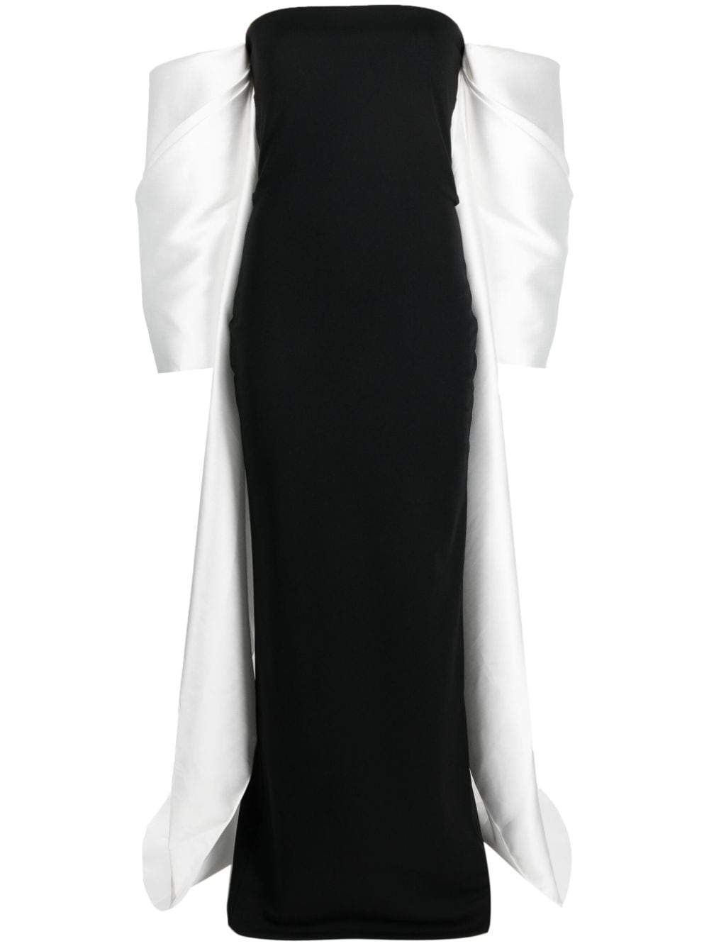 chinese dress ladies Kyla Flutter Sleeve Ruffle High-Low Polka Dot Maxi Dress
