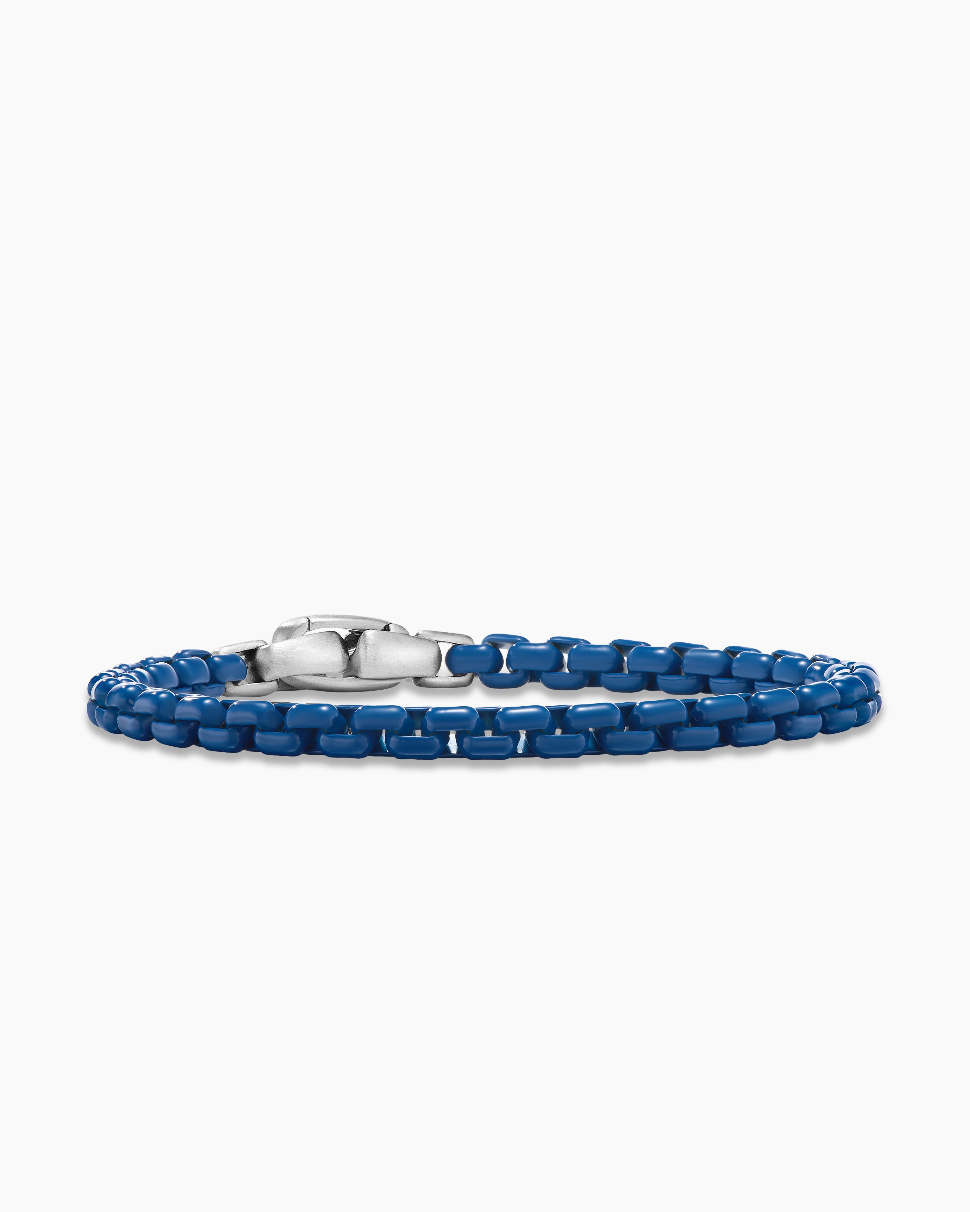 David Yurman Box Chain Bracelet - Blue | Editorialist