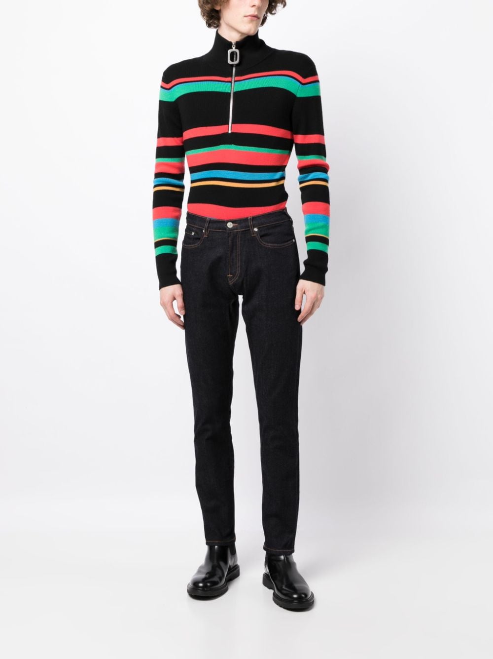 PAUL SMITH PS Paul Smith Mid-Rise Slim-Fit Jeans