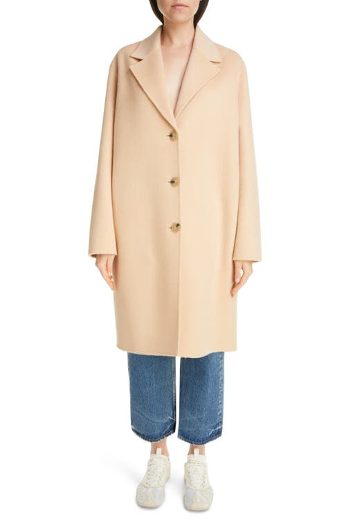 Manteau En Laine Acne Studios - Taille 38 - Bleu - Neuf Avec Imperfections - Style Overcoat