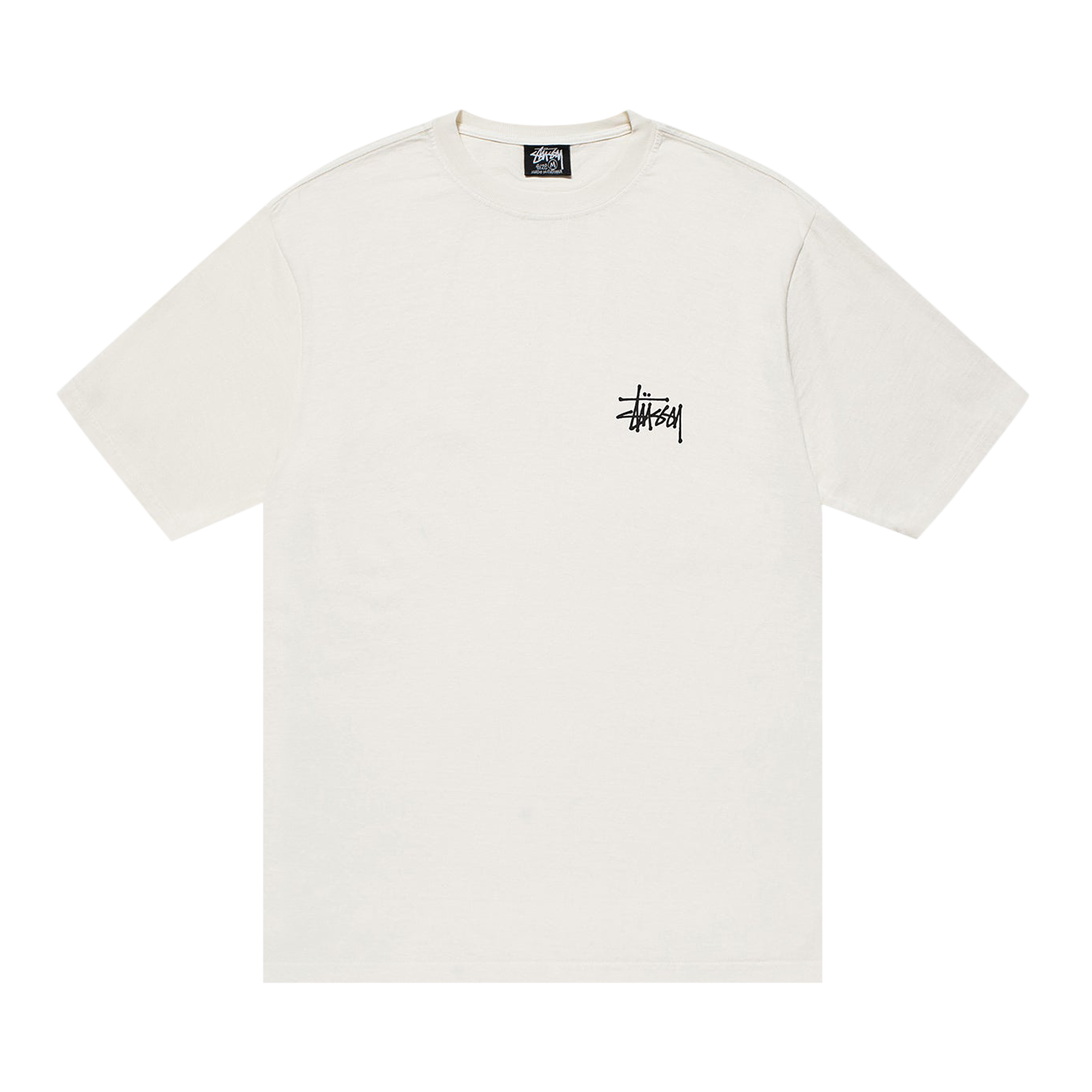 StüSsy Sport Script Tee Shirt - White | Editorialist