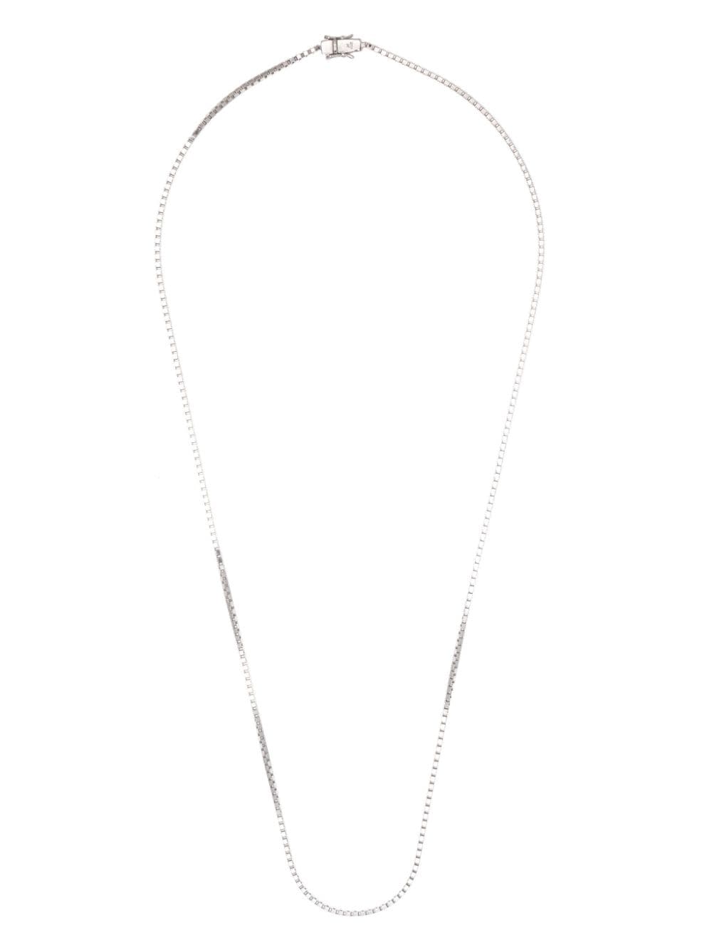 Tom Wood Herringbone Chain Necklace - Silver | Editorialist
