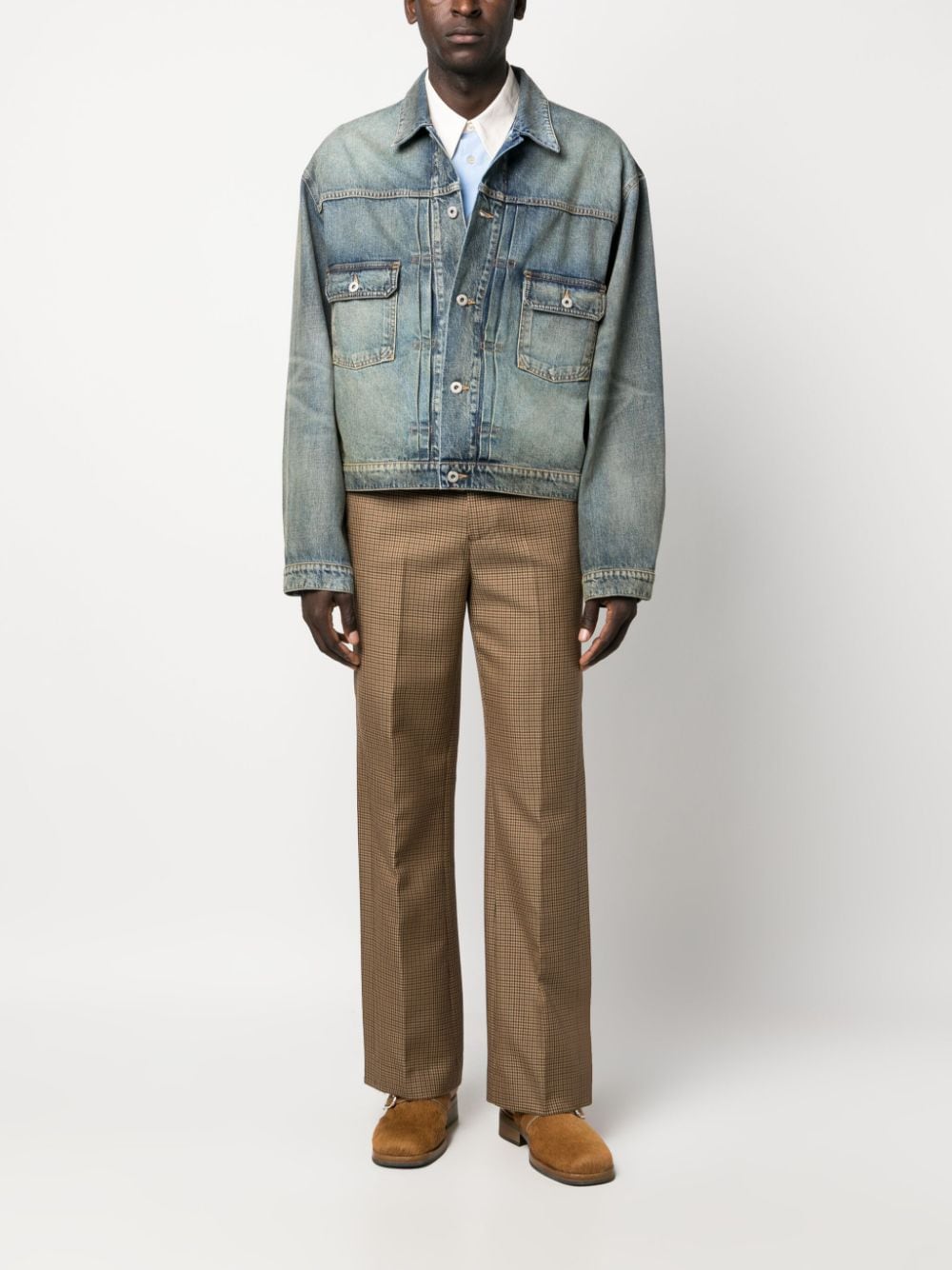 KENZO Kenzo Panelled Denim Jacket
