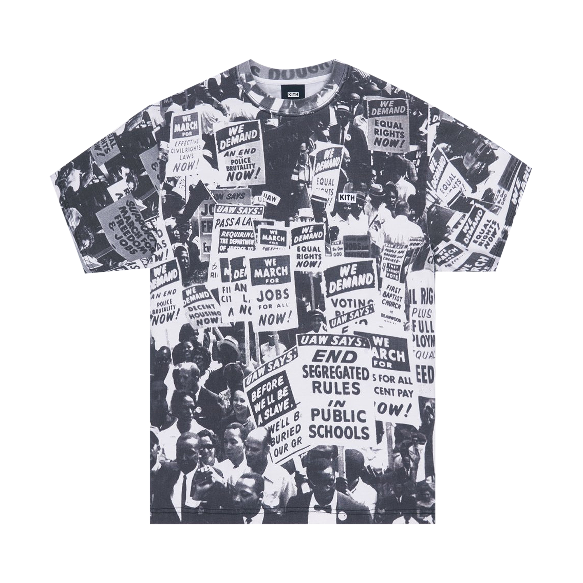 パーカー Kith Monday Program  March On Washington Kith March On Washington Tee - White | Editorialist