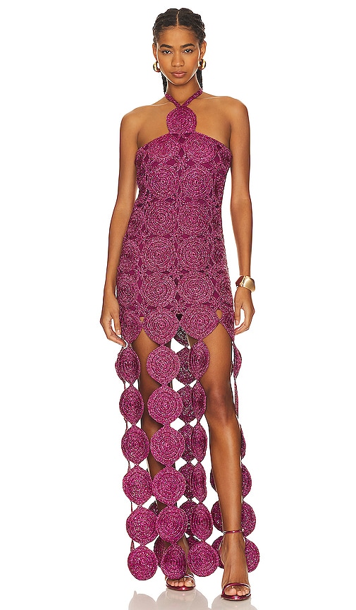 Simonmiller Beep Beep Dress In Magenta - 26% Off | Editorialist