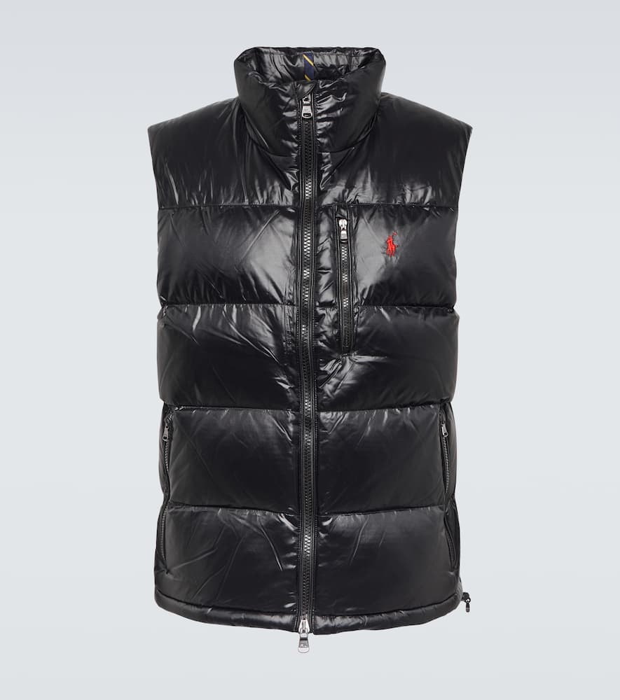 POLO RALPHLAUREN　PADDED VEST (BLACK) 美品 Polo Ralph Lauren Terra Black Recycled Nylon Puffer Vest | Nordstrom